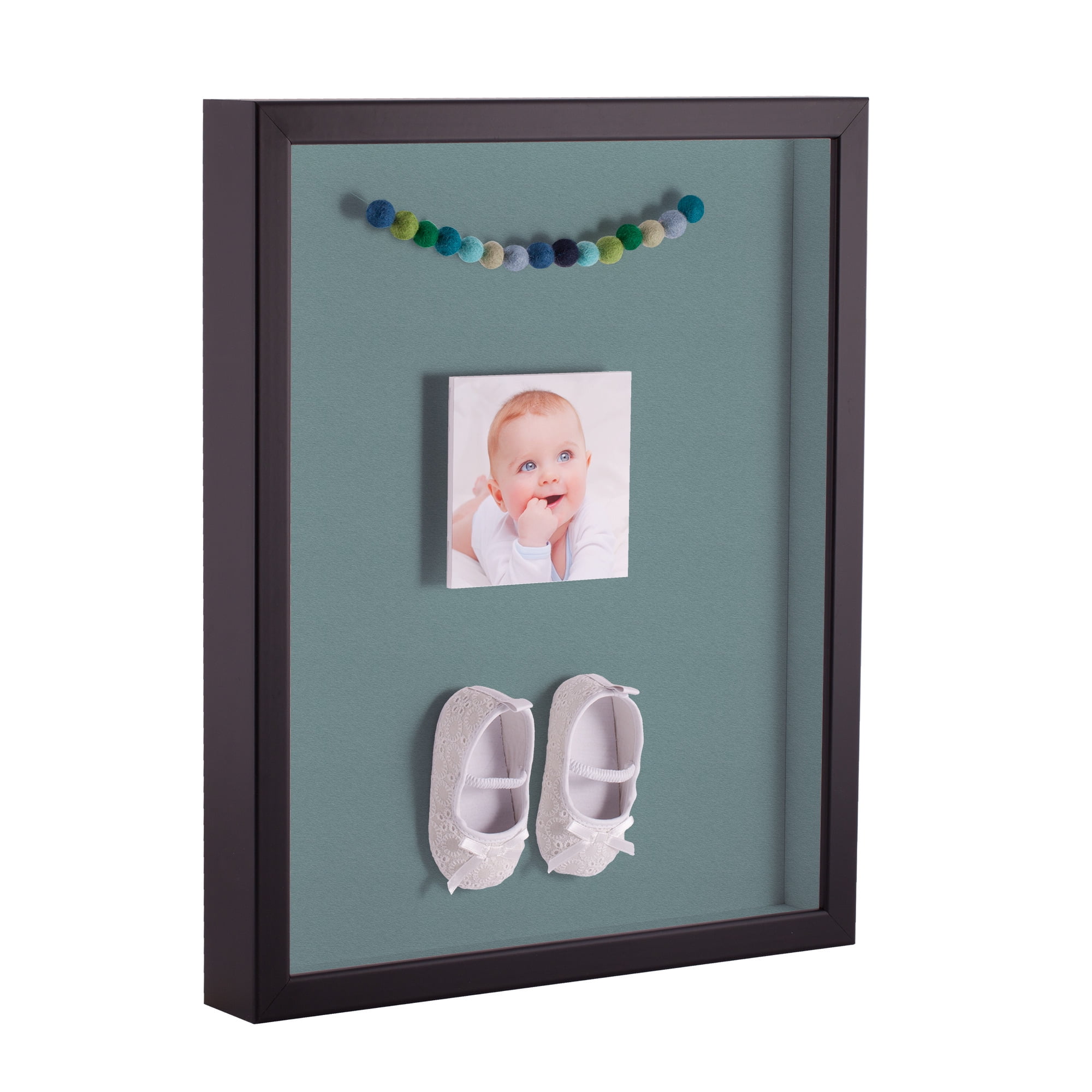 ArtToFrames 12x18 Inch Shadow Box Picture Frame, with a Satin Black ...