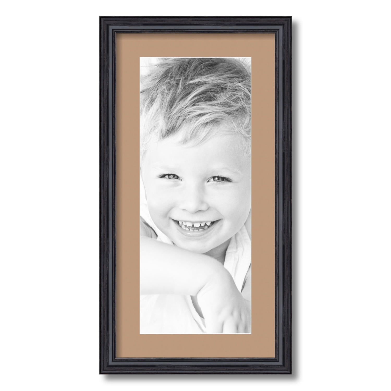 ArtToFrames 12x24 Matted Picture Frame with 8x20 Single Mat Photo ...
