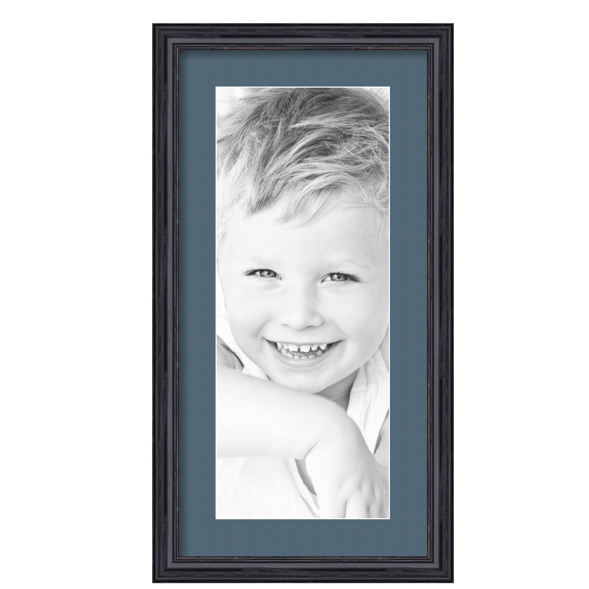 ArtToFrames 12x24" Matted Picture Frame with 8x20" Single Mat Photo ...