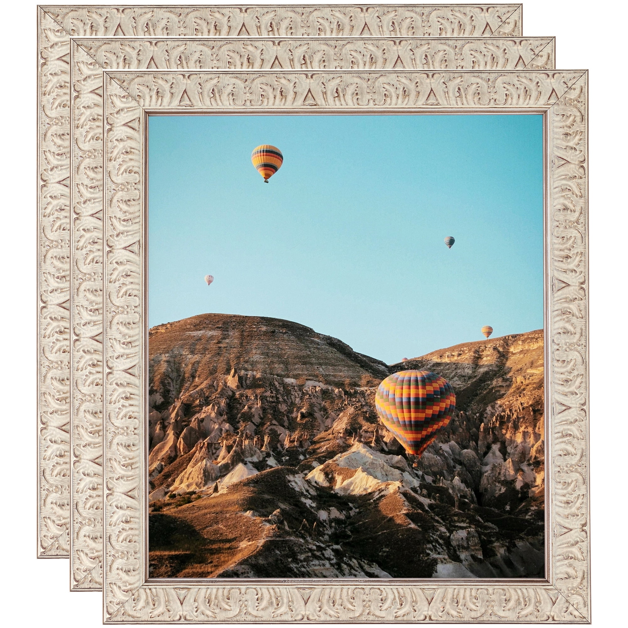 ArtToFrames 13" x 19" Cream Embossed Reverse Picture Frame, 13x19 inch ...
