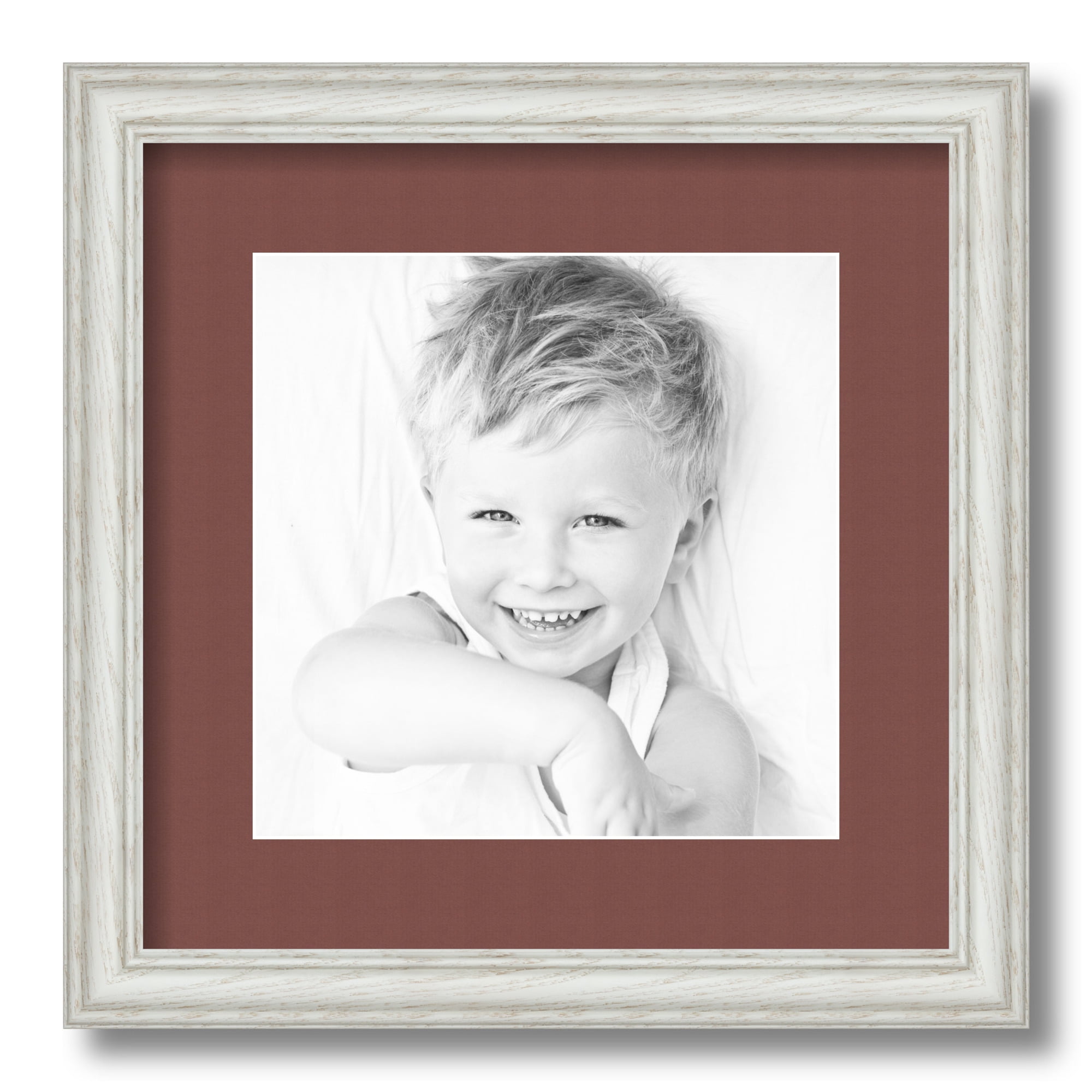 ArtToFrames 13x13" Matted Picture Frame with 9x9" Single Mat Photo ...