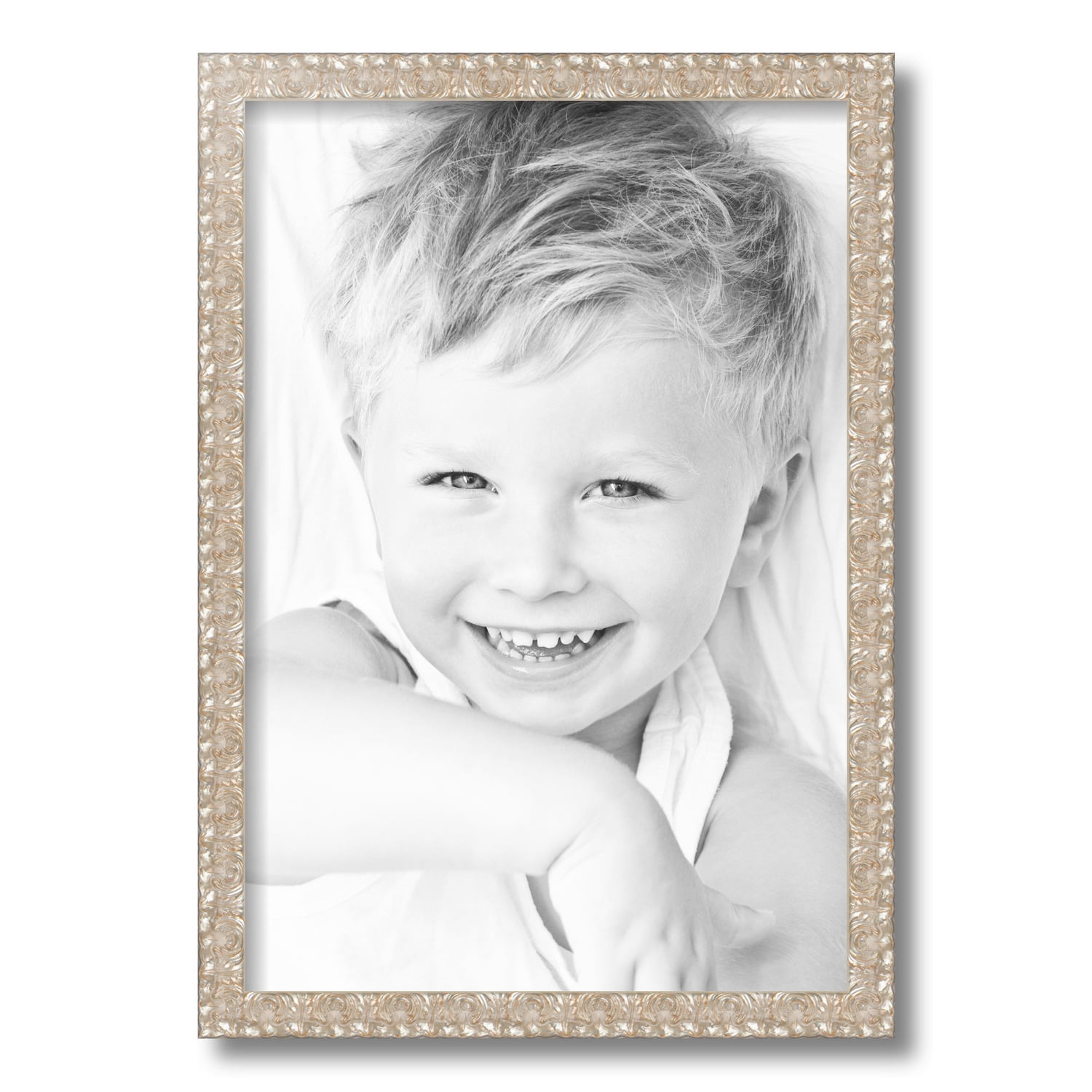 ArtToFrames 13x19 Inch Silver Thin Picture Frame, This Silver Wood ...