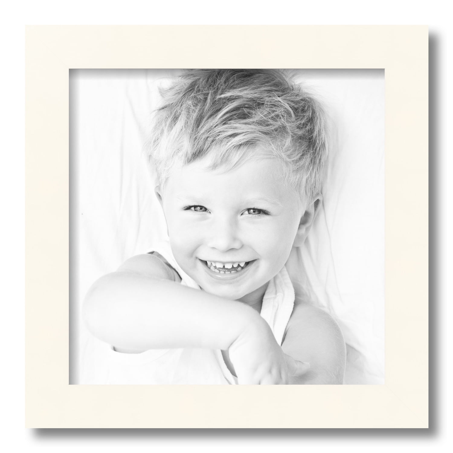 ArtToFrames 14x14 Inch White Picture Frame, This White Wood Poster ...