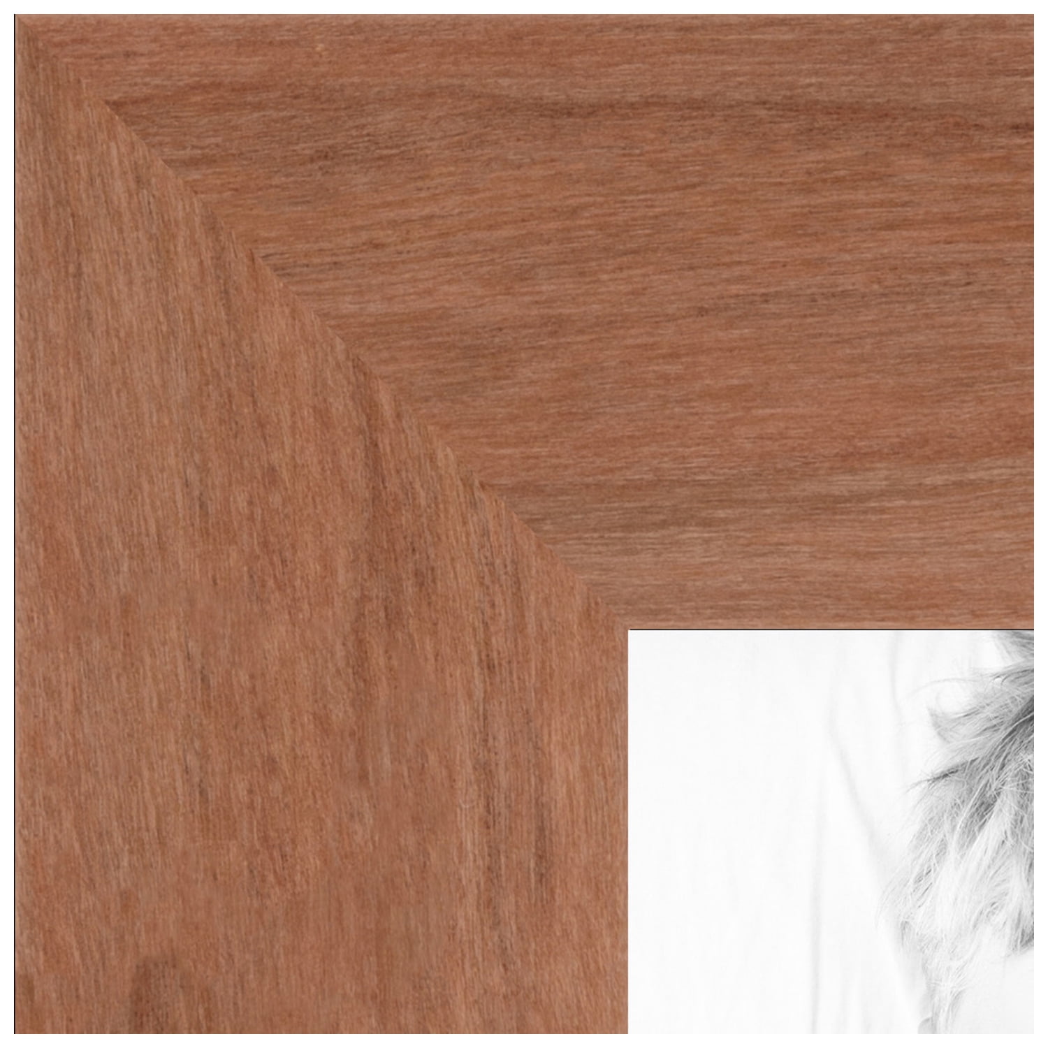 ArtToFrames 14x16 inch Cherry Picture Frame, Brown Wood Poster Frame ...