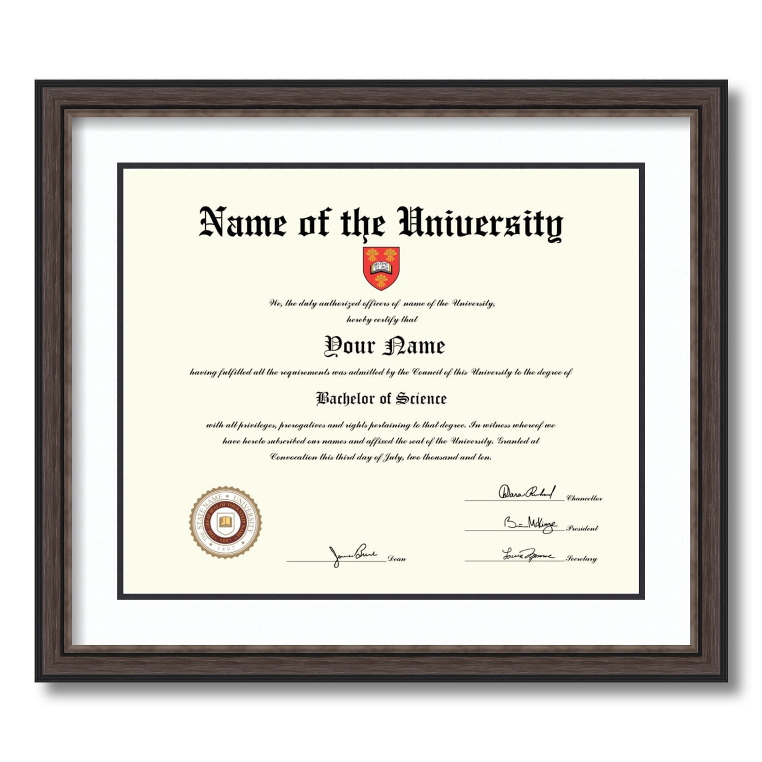 14 X 17 Diploma Frame