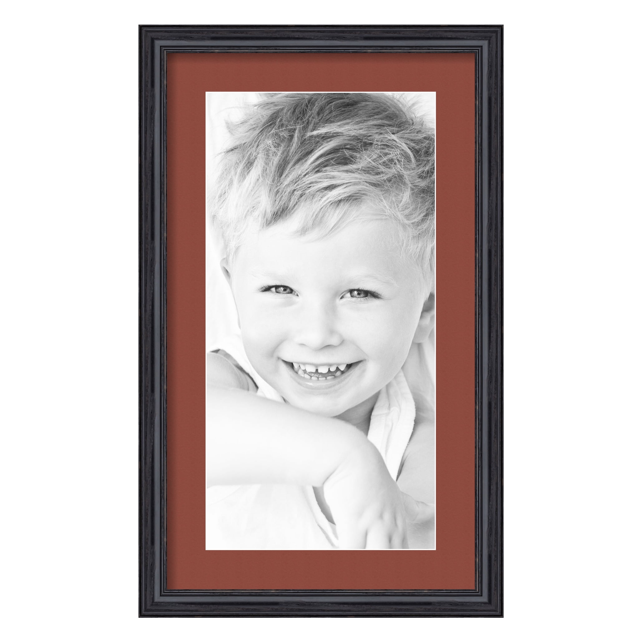 ArtToFrames 14x24" Matted Picture Frame with 10x20" Single Mat Photo ...