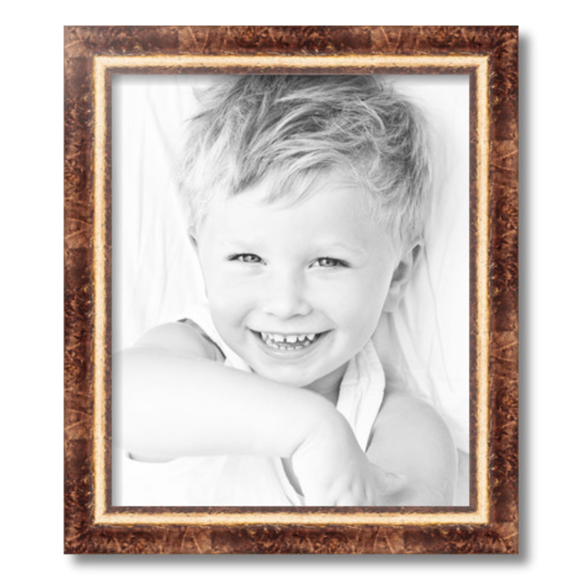ArtToFrames 15" x 18" Monticello Picture Frame, 15x18 inch Multi Wood ...