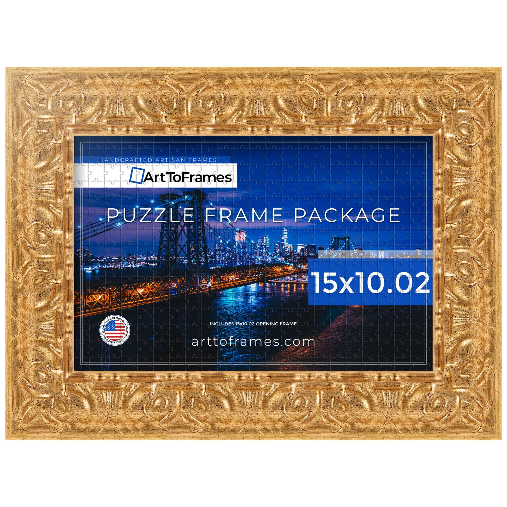 ArtToFrames 15x10.02 Inch - 38x26 CM Multi Puzzle Frame for 1000 piece ...