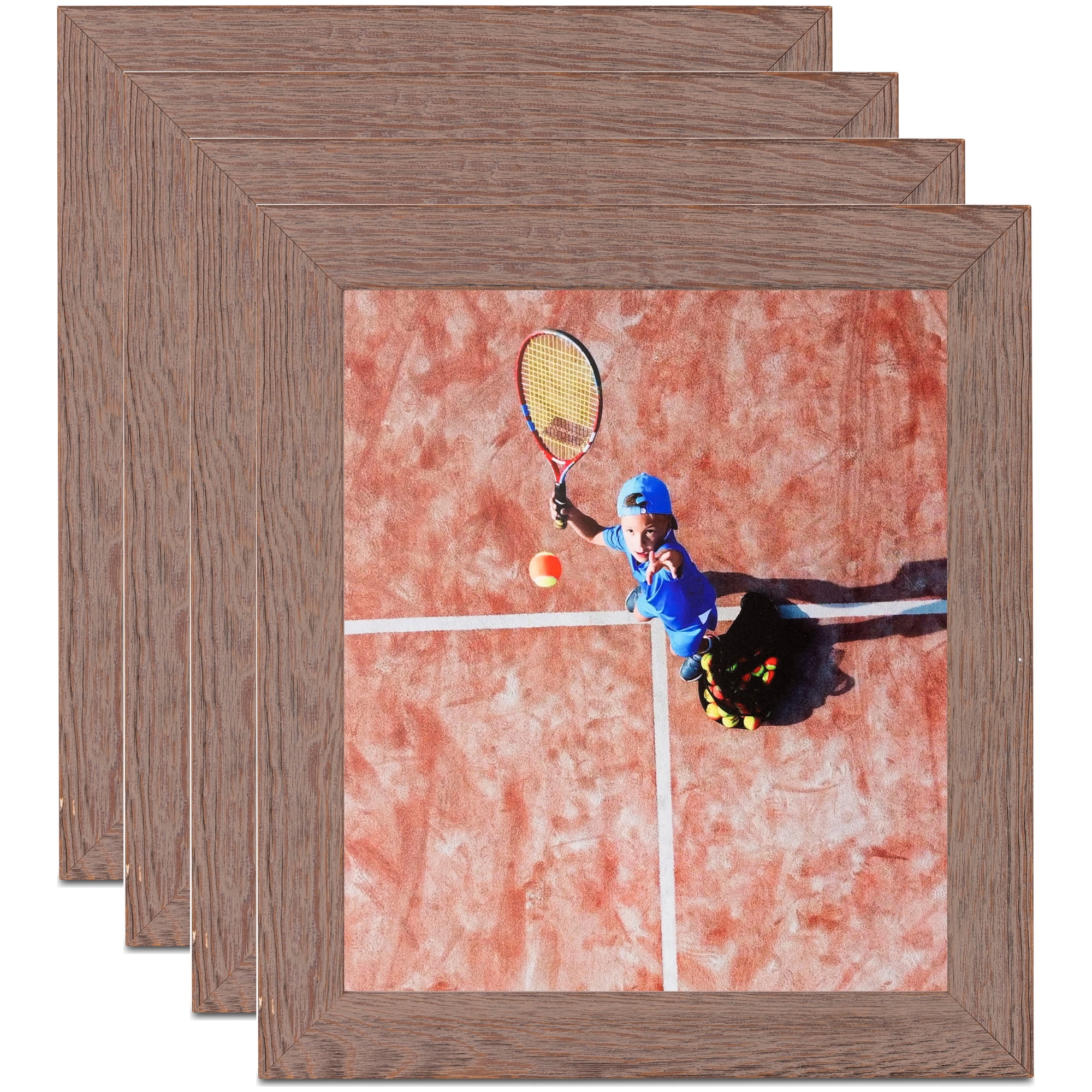 ArtToFrames 16" x 16" Gray Picture Frame, 16x16 inch Gray Wood Poster ...