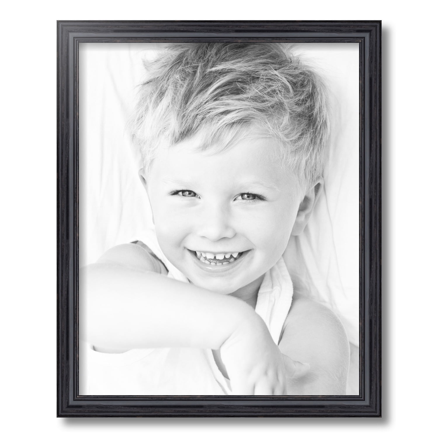 ArtToFrames 16 x 20 Black Picture Frame, 16x20 inch Black Wood Poster ...