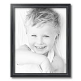 ArtToFrames 16 x 20 Black Picture Frame, 16x20 inch Black Wood Poster ...
