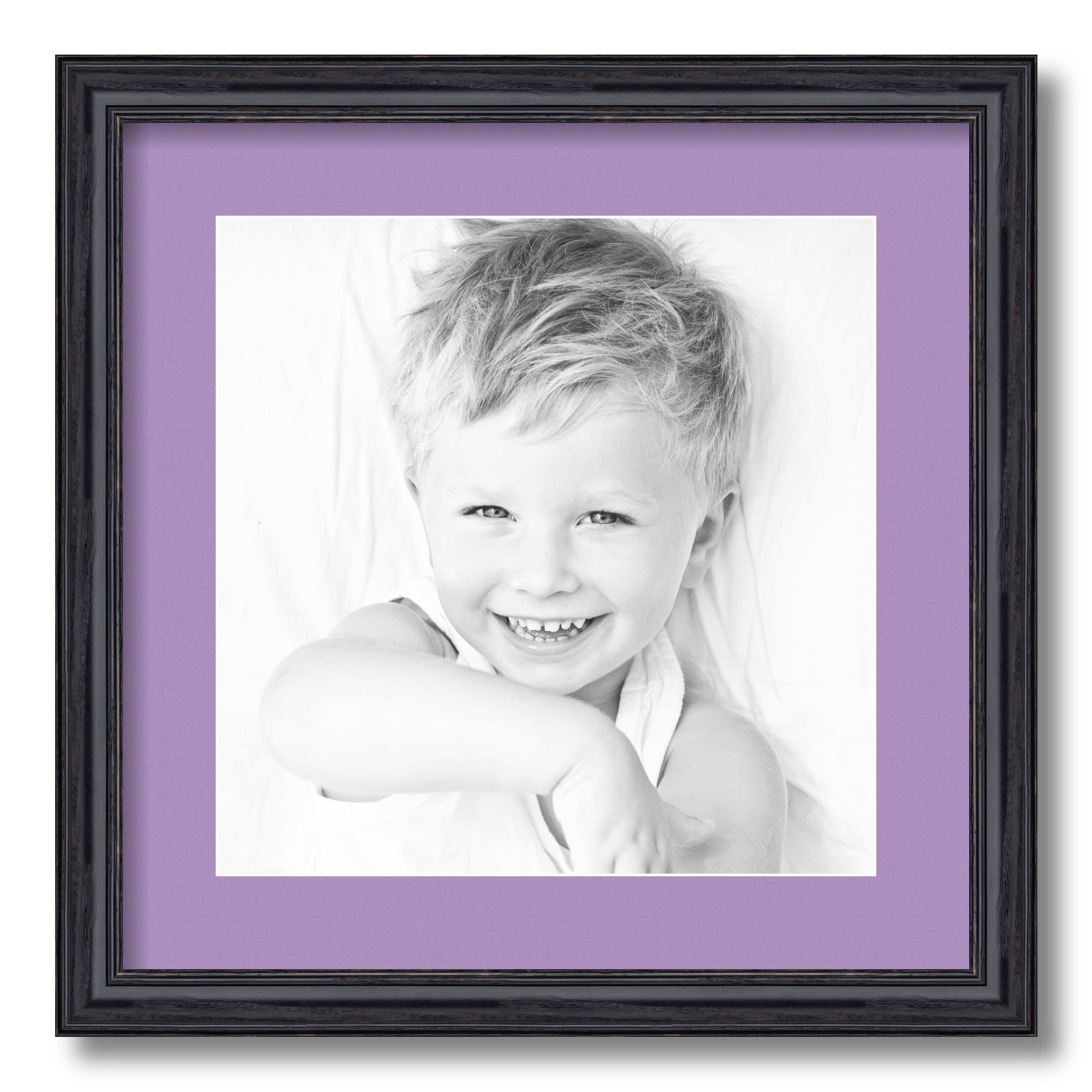 ArtToFrames 16x16" Matted Picture Frame with 12x12" Single Mat Photo ...