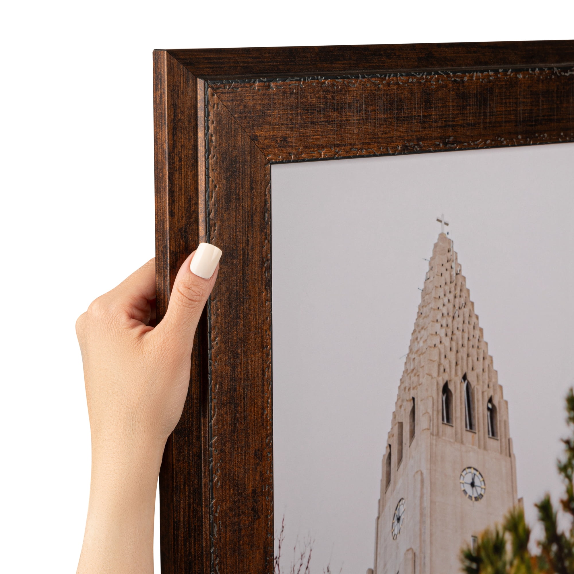 ArtToFrames 16x20 inch Derby Gold Picture Frame, Multi 16