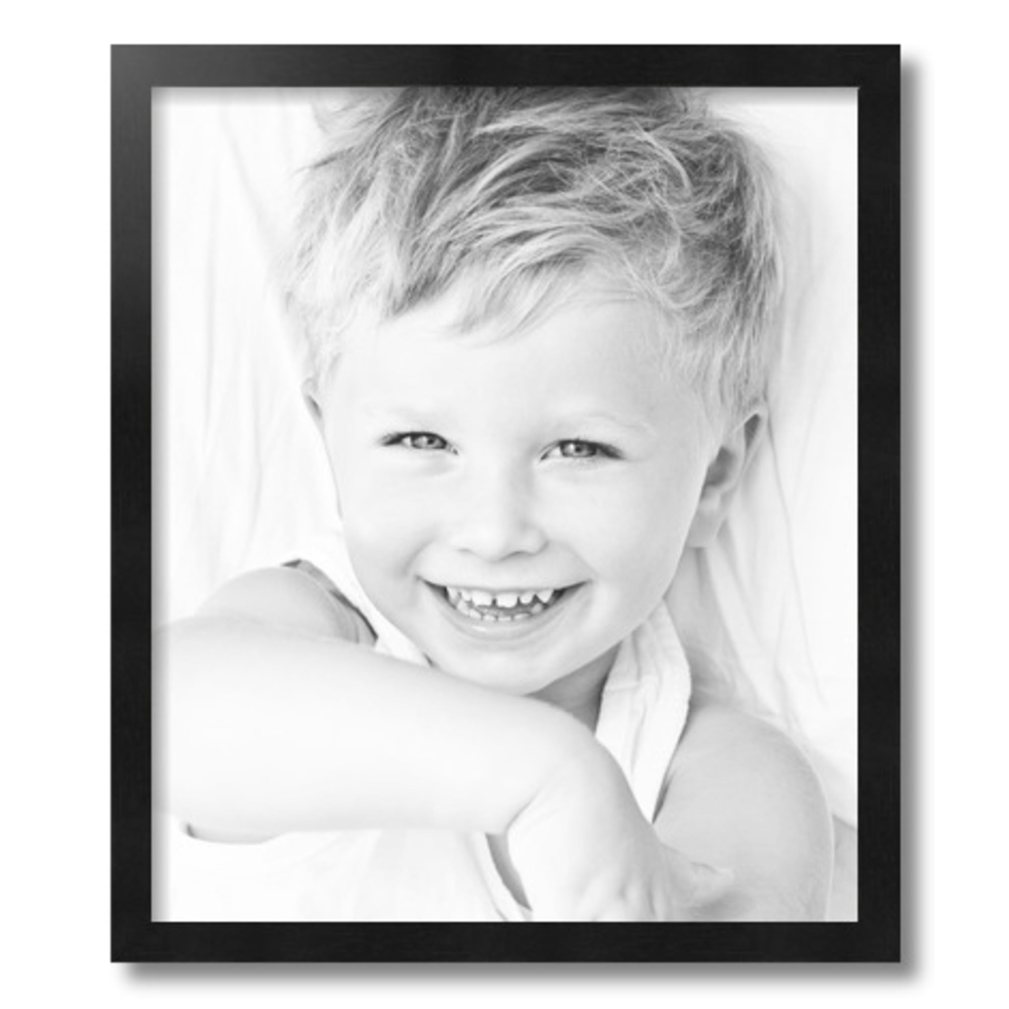 ArtToFrames 17" x 20" Black Picture Frame, 17x20 inch Black Wood Poster ...