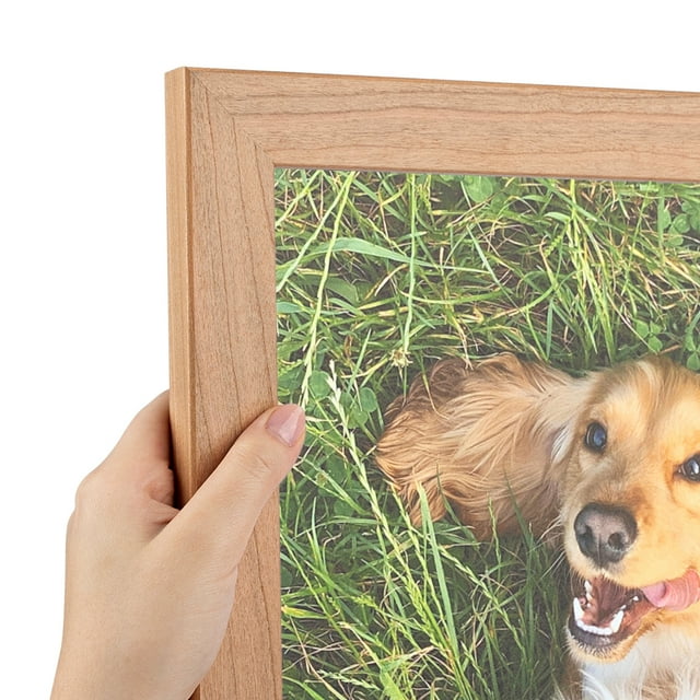 ArtToFrames 18" x 22" Natural Cherry Picture Frame, 18x22 inch Red Wood ...