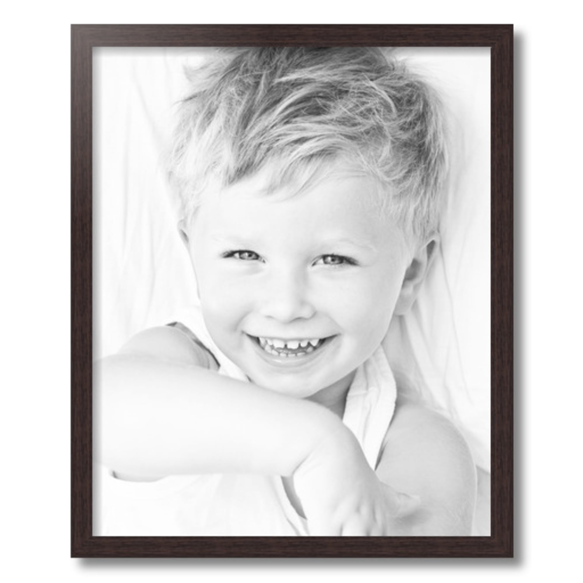 ArtToFrames 18" x 22" Verlinga Brown Picture Frame, 18x22 inch Brown ...