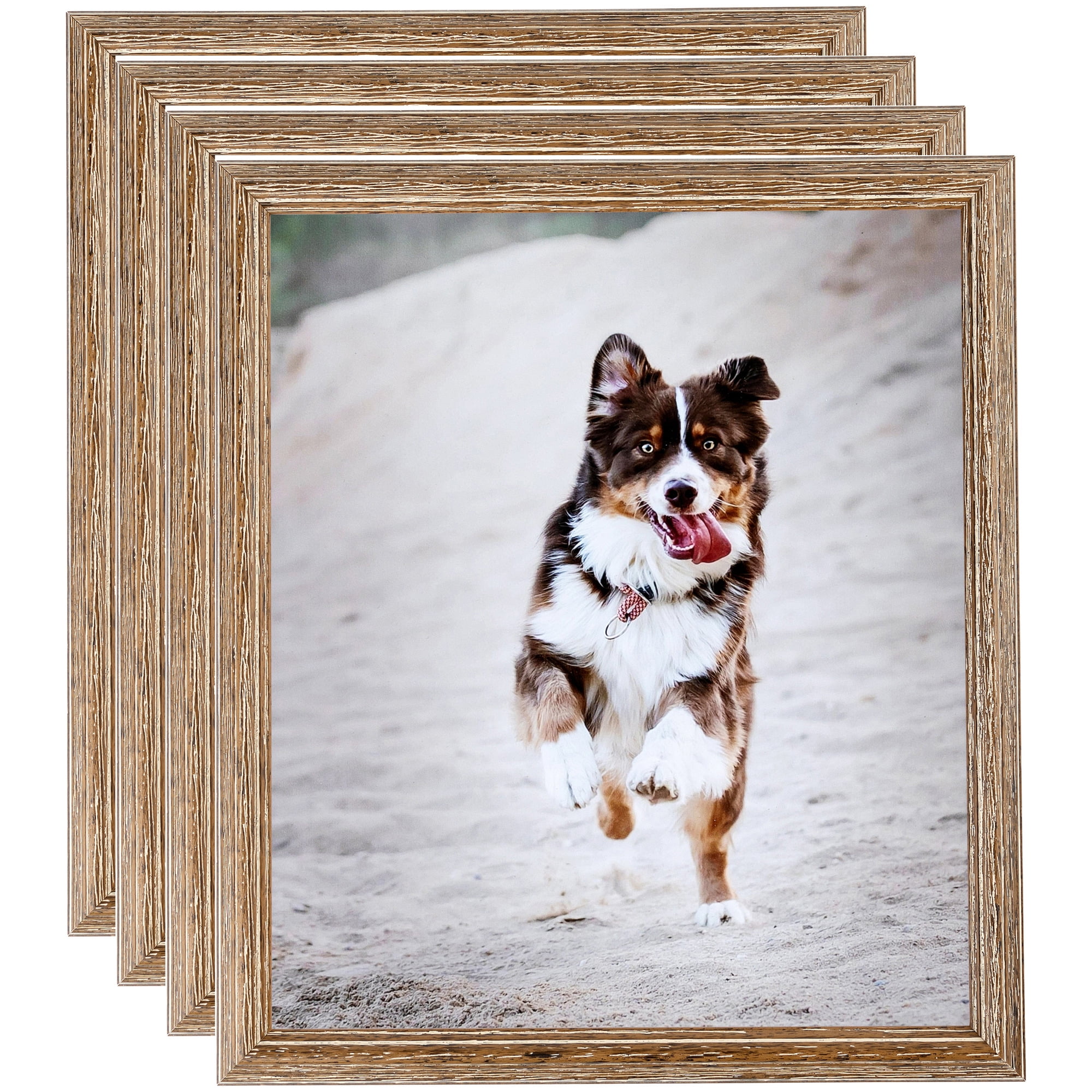 ArtToFrames 18" x 24" Brown Picture Frame, 18x24 inch Brown Wood Poster ...