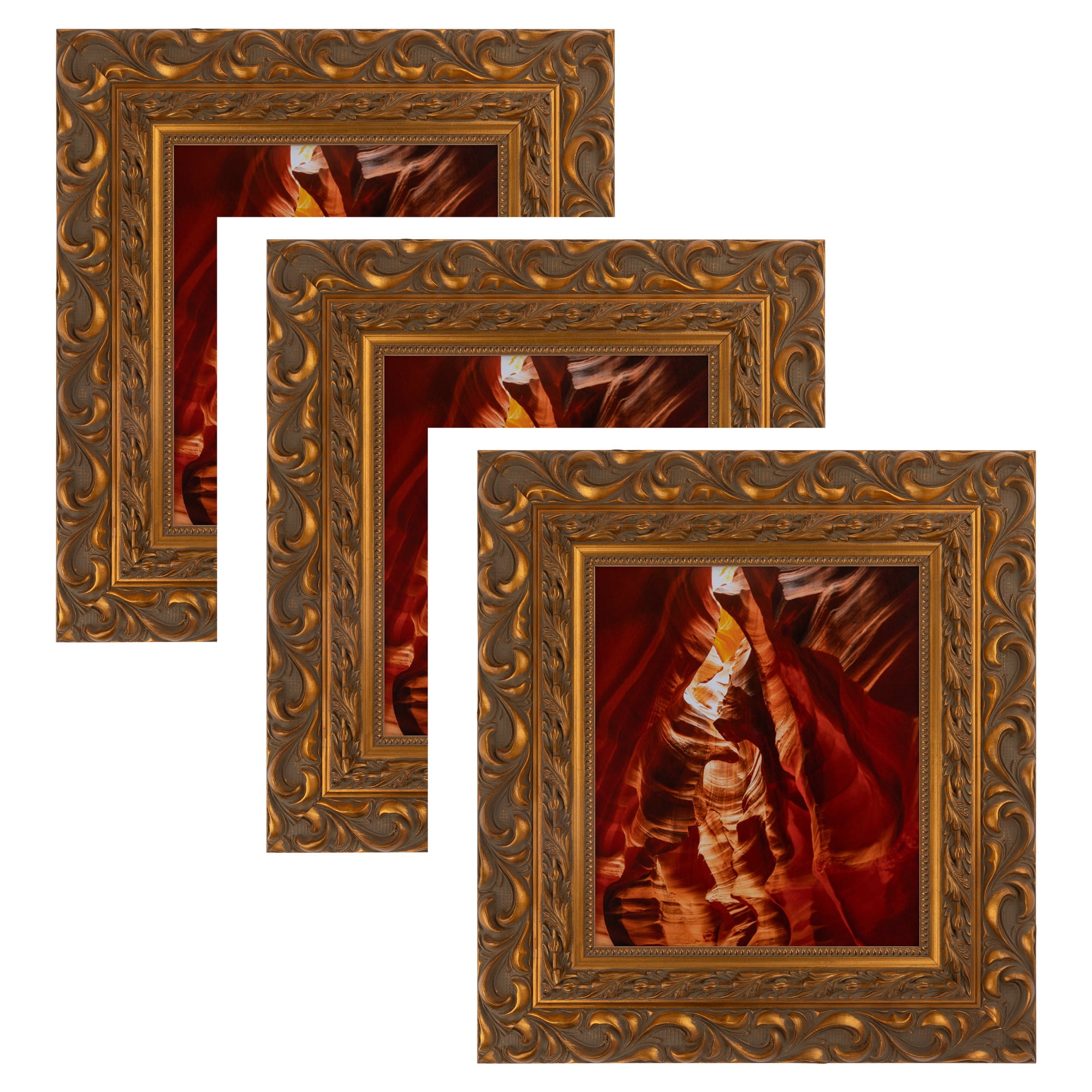 ArtToFrames 18" x 26" traditional gold Picture Frame, 18x26 inch Multi ...