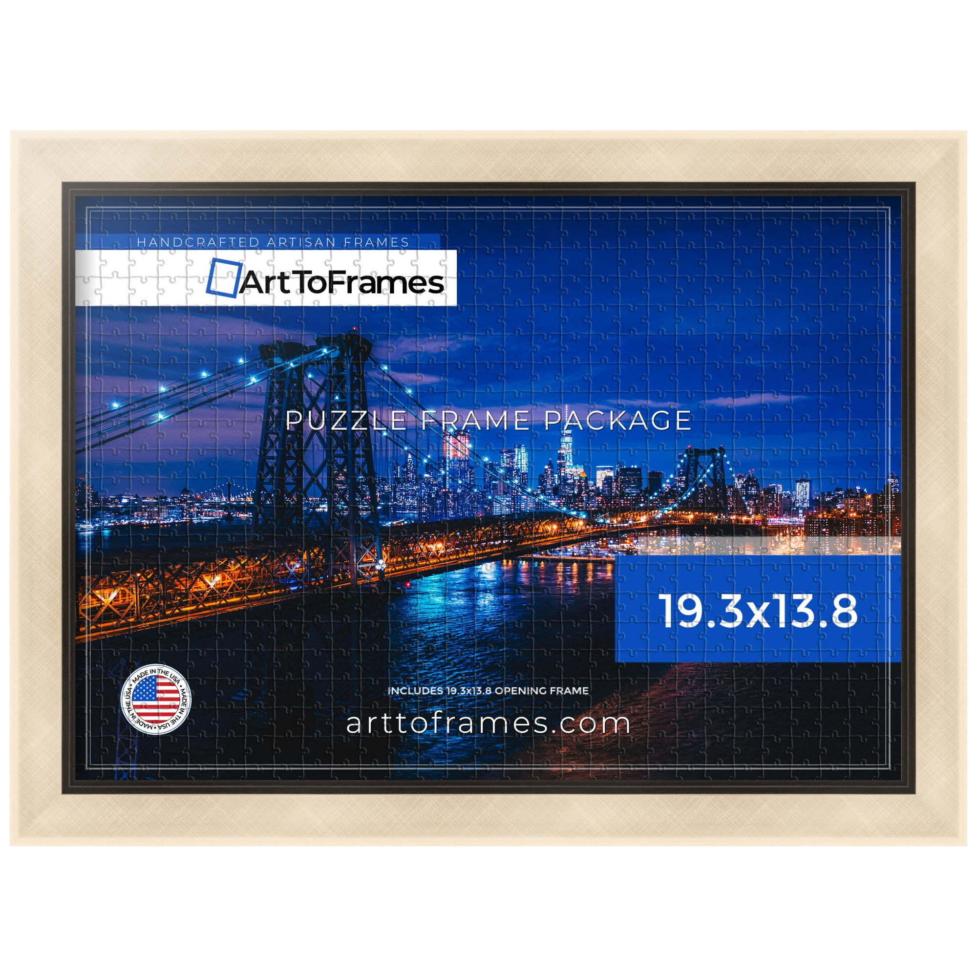 ArtToFrames 19.3x13.8 Inch - 49x35 CM Multi Puzzle Frame for 500 piece ...