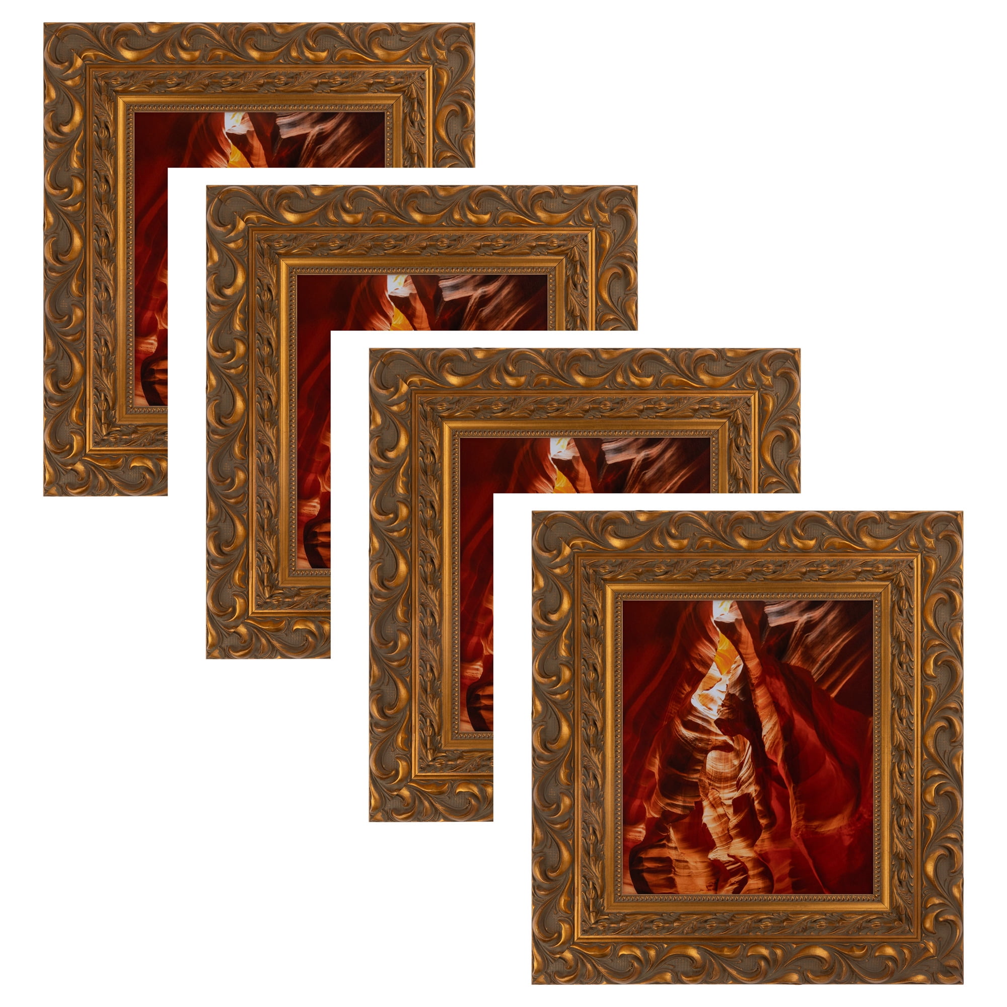 ArtToFrames 19" x 25" traditional gold Picture Frame, 19x25 inch Multi ...