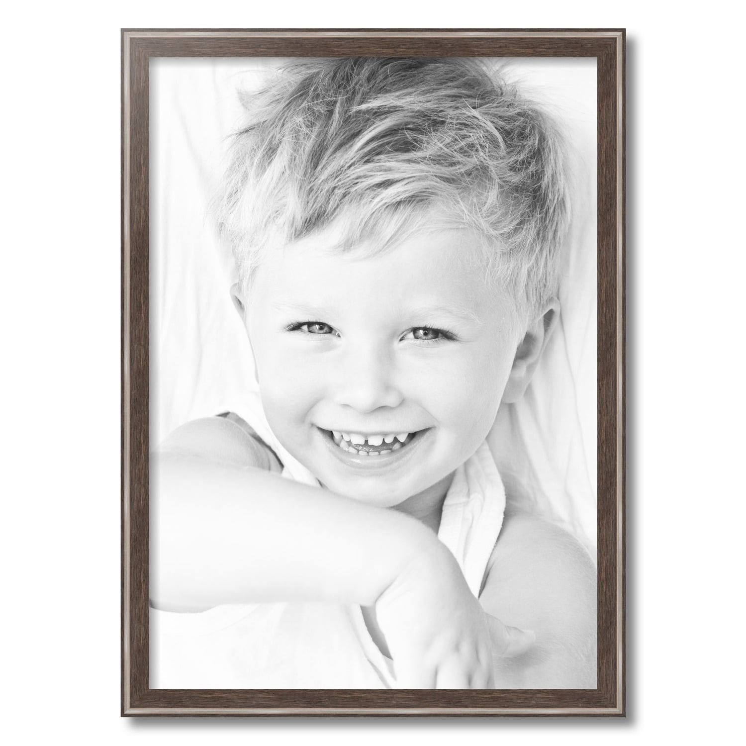 ArtToFrames 20" x 28" Contrast Grey Picture Frame, 20x28 inch Gray Wood ...