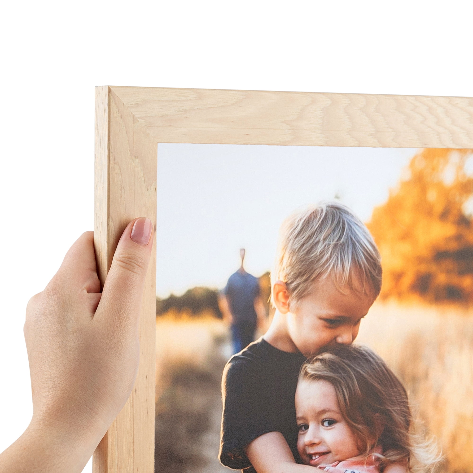 ArtToFrames 20" x 30" Hickory Picture Frame, 20x30 inch Brown Wood ...