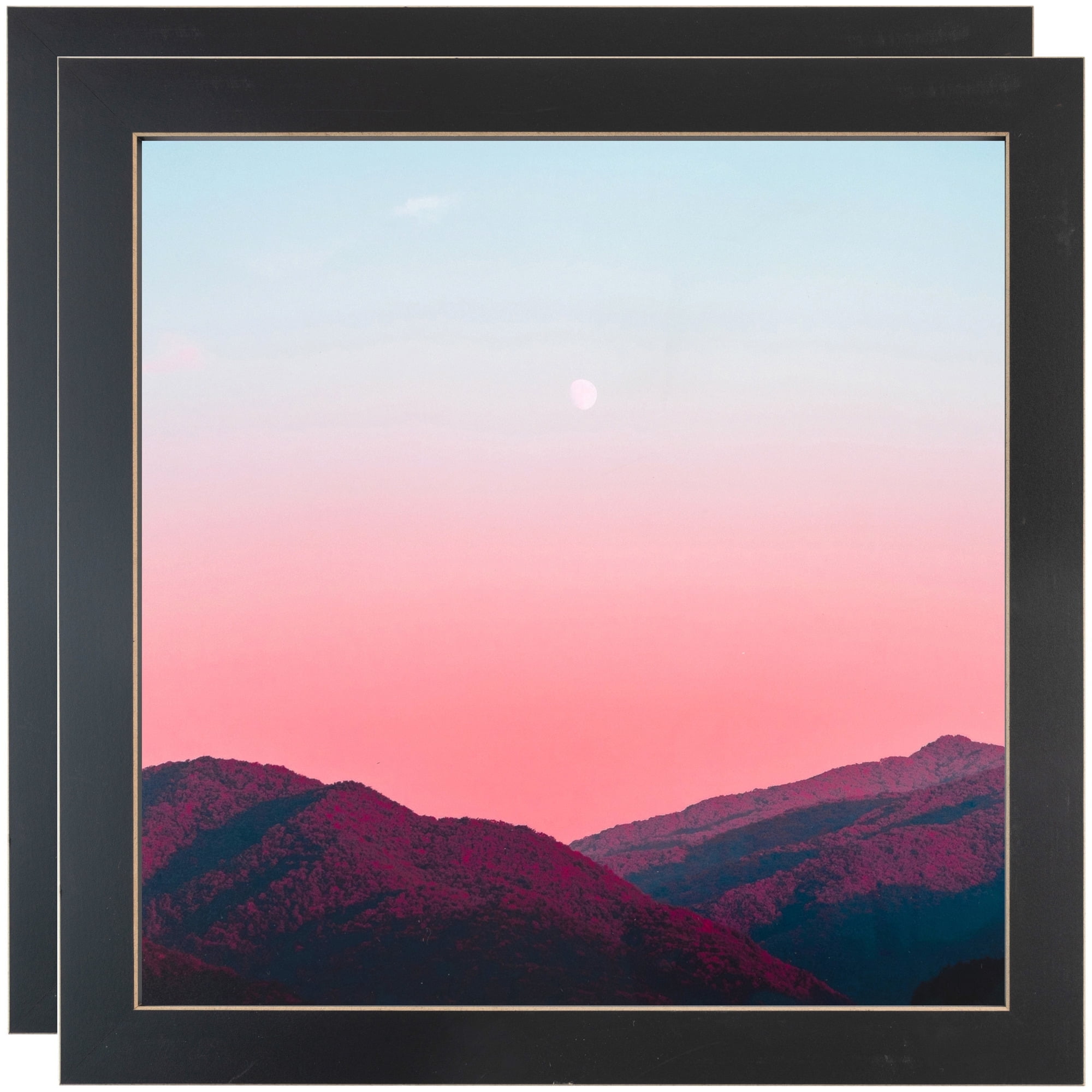 ArtToFrames 20" x 30" Raw Edge Black Picture Frame, 20x30 inch Black ...