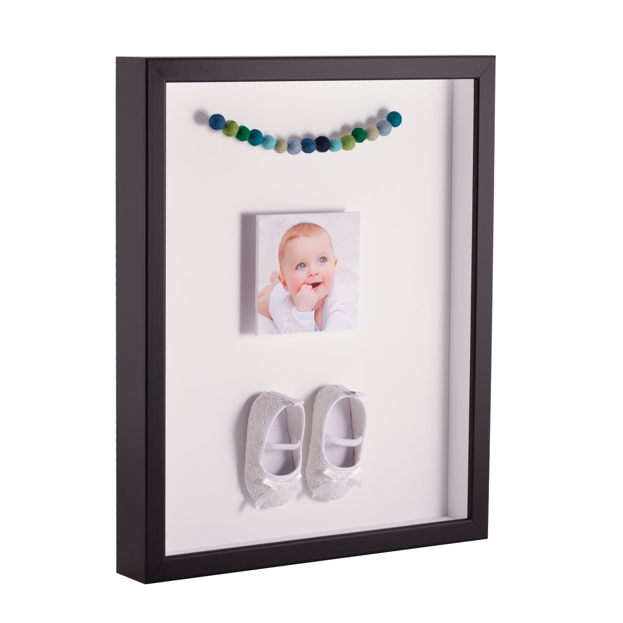 ArtToFrames 20x24 Inch Shadow Box Picture Frame, with a Satin Black ...
