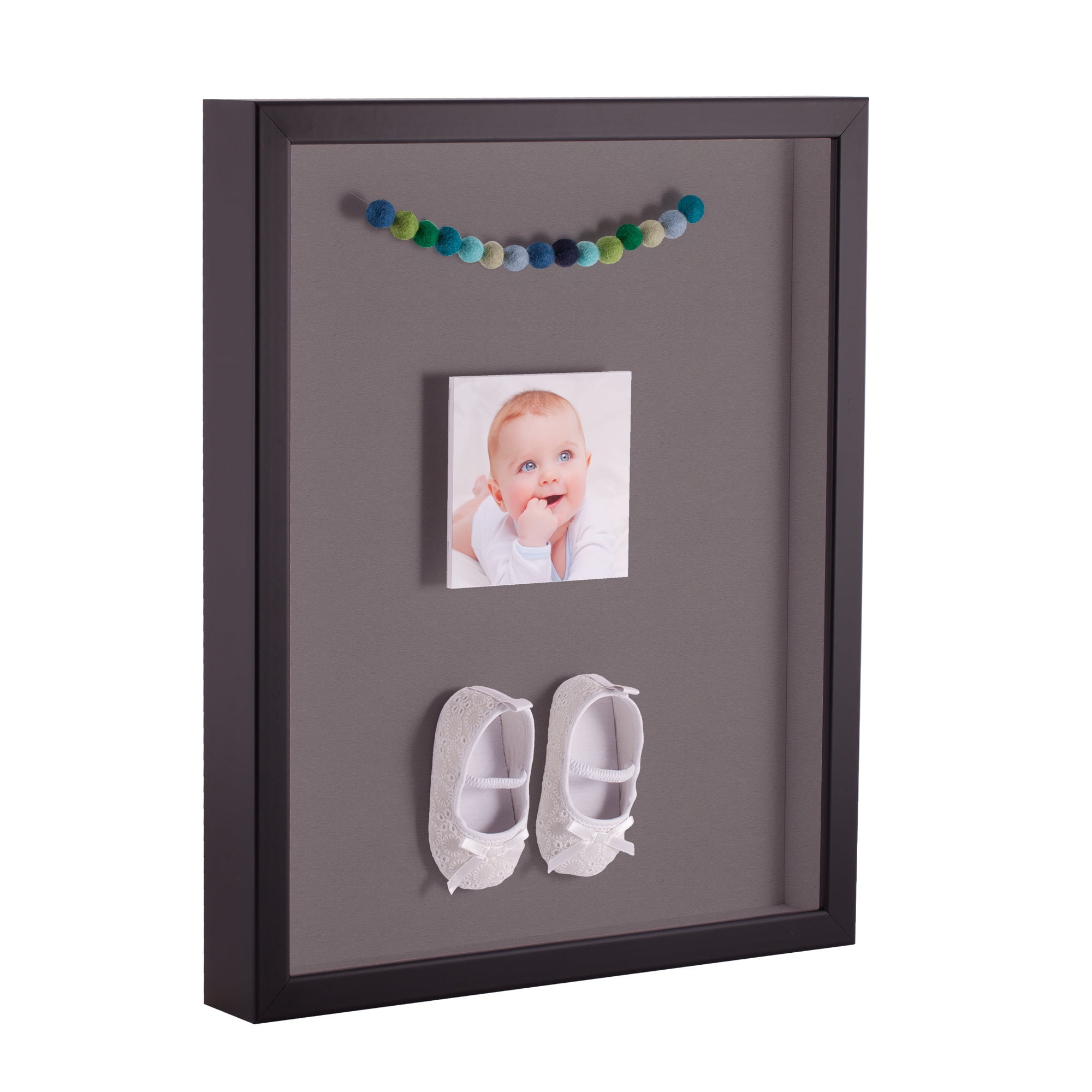 ArtToFrames 20x24 Inch Shadow Box Picture Frame, with a Satin Black ...