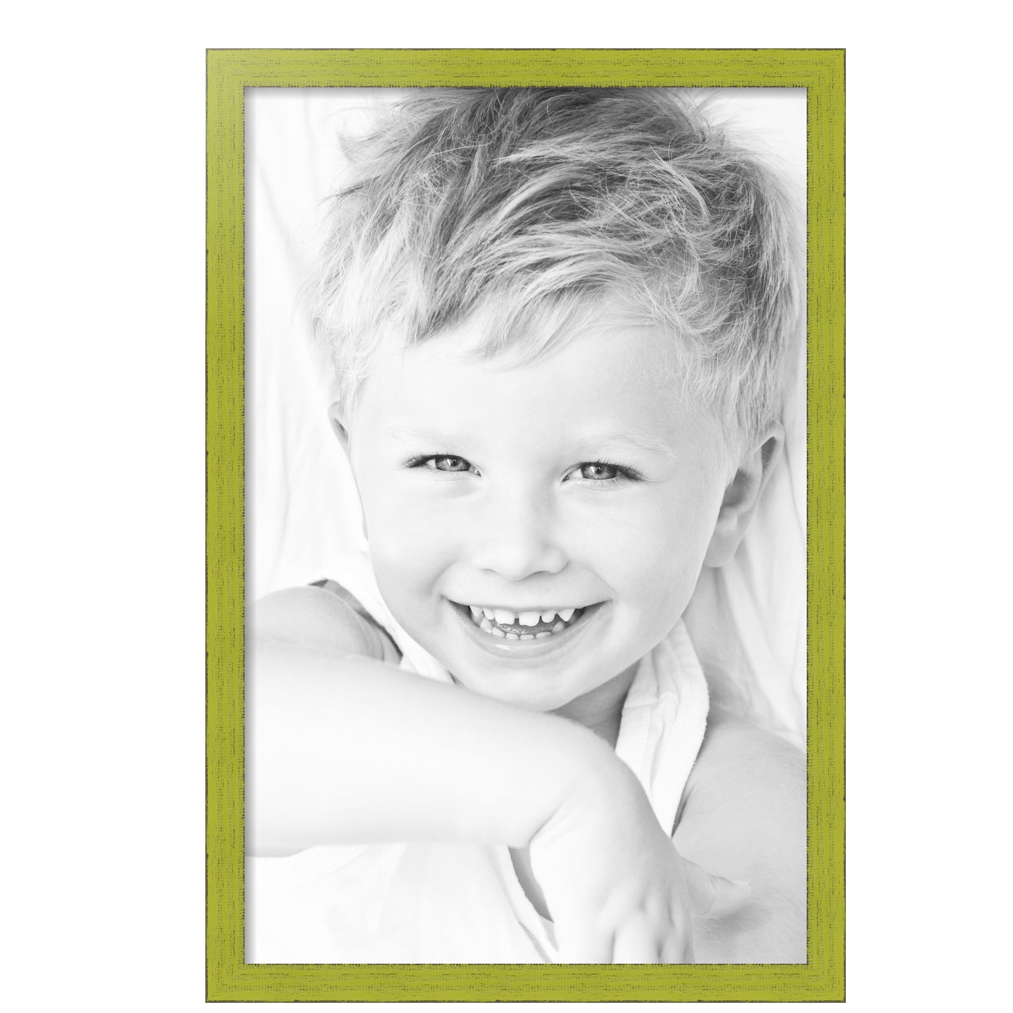 ArtToFrames 22" x 34" Modern Green Picture Frame, 22x34 inch Green Wood ...