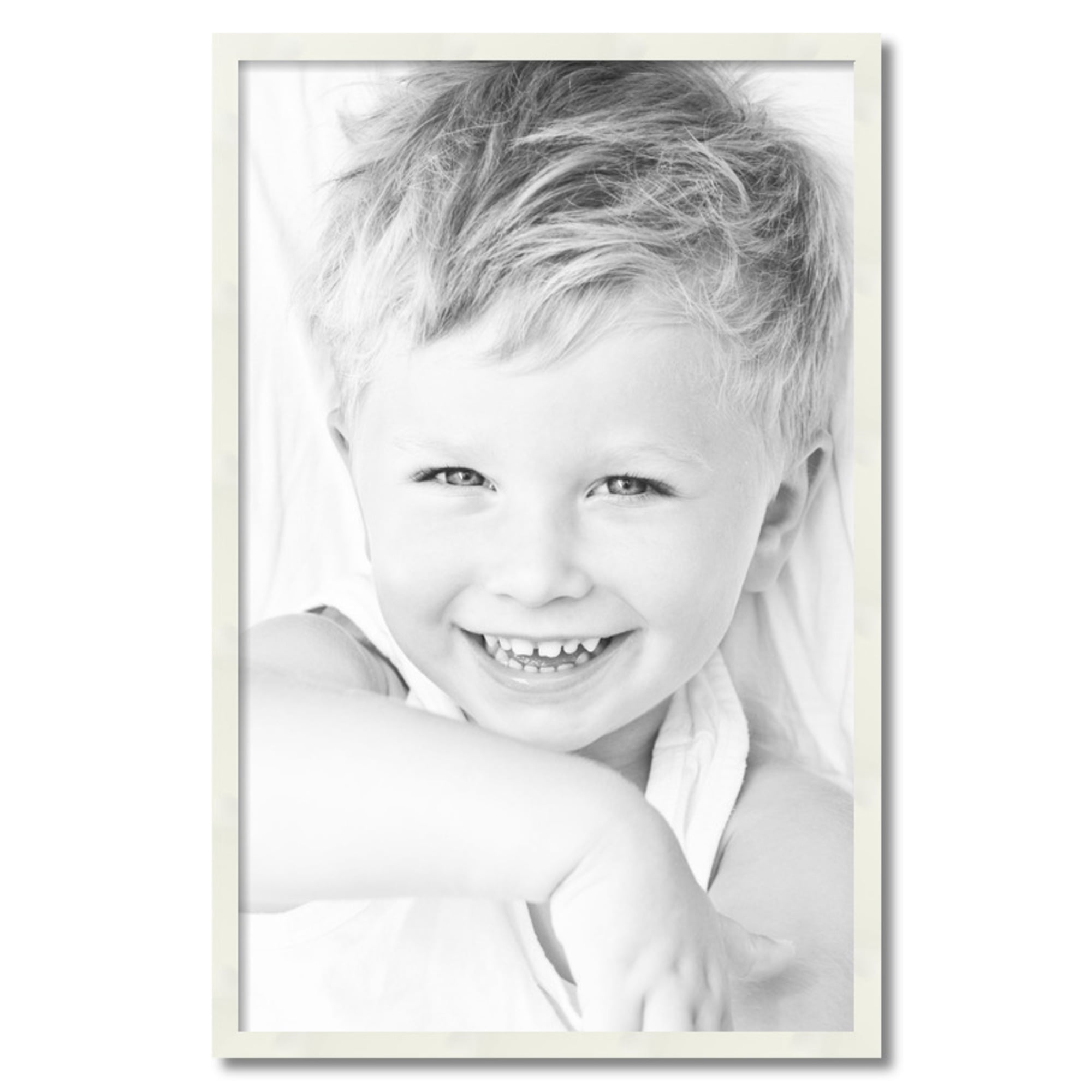 ArtToFrames 23" x 36" White Picture Frame, 23x36 inch White Wood Poster ...