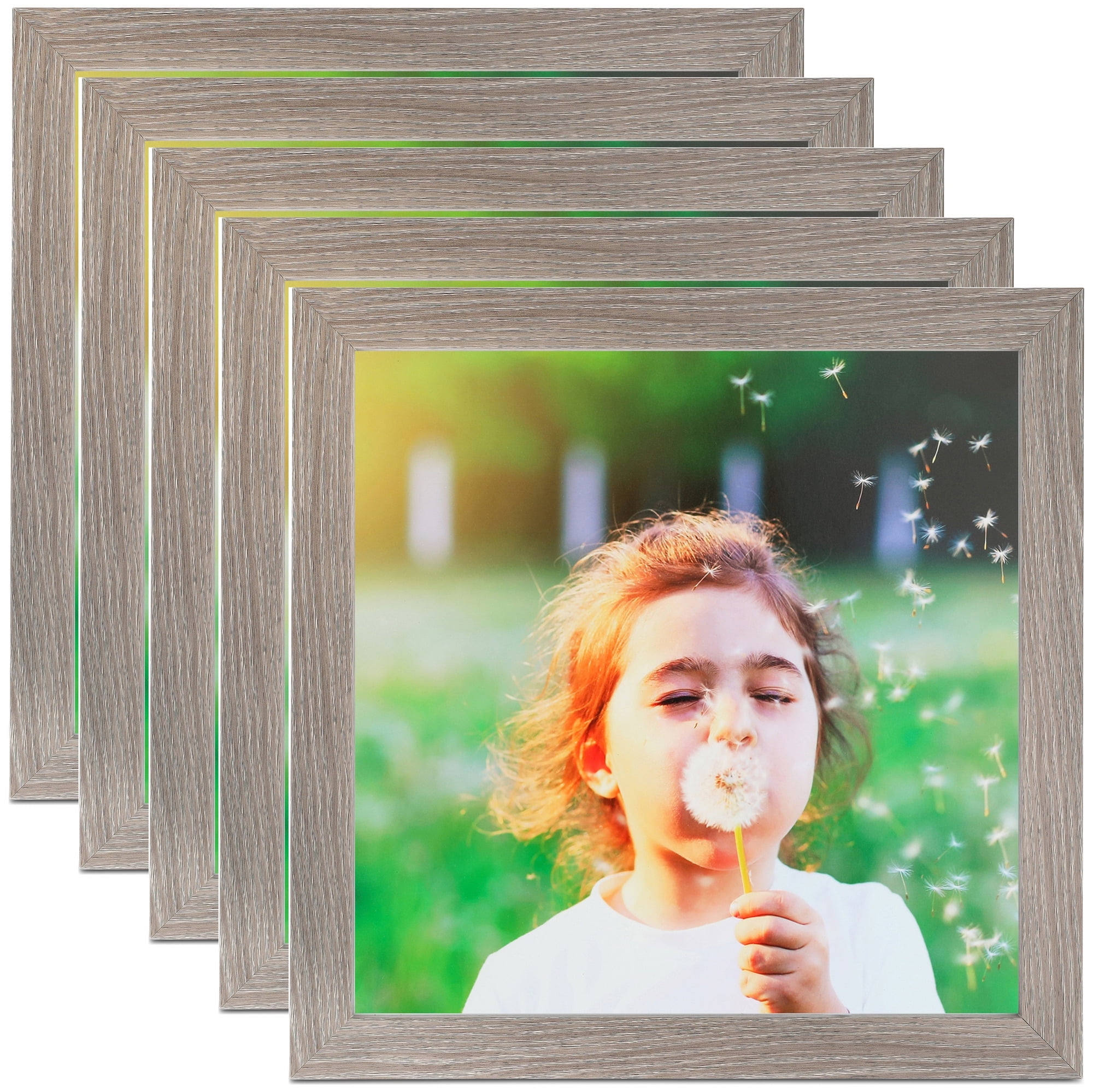 ArtToFrames 24" x 30" Gray Oak Picture Frame, 24x30 inch Brown MDF ...