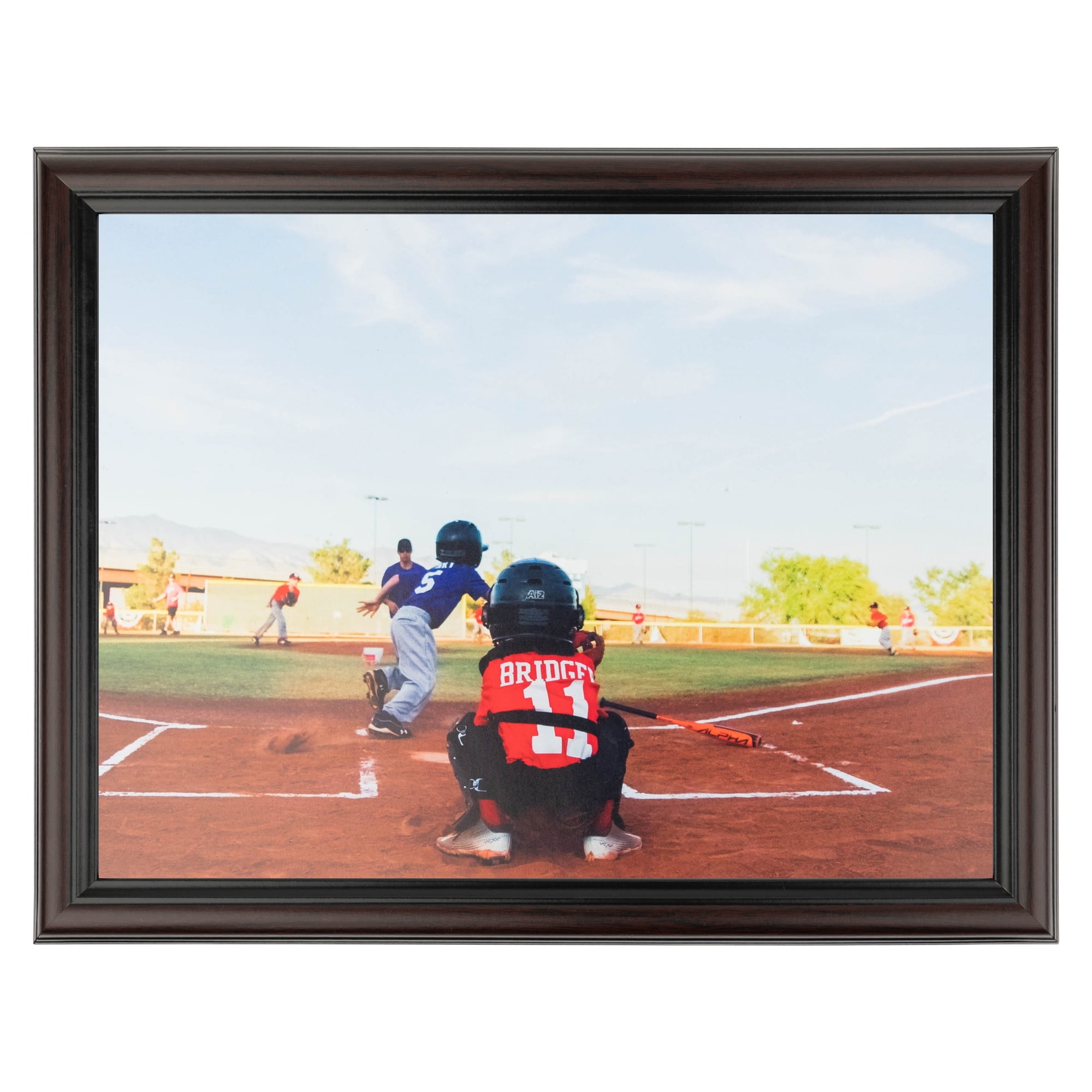 ArtToFrames 24" x 36" Traditional Cherry with Steps Picture Frame ...
