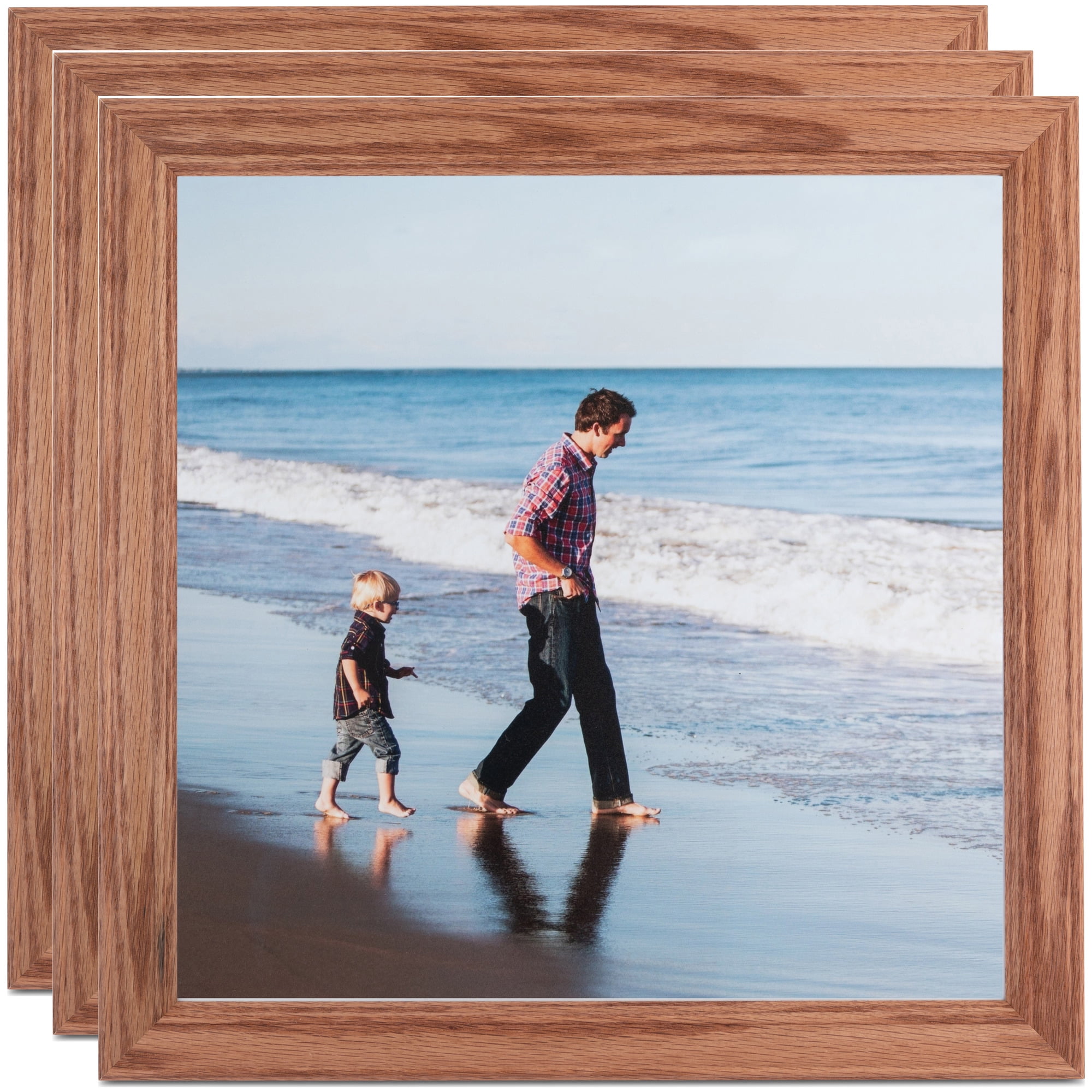 ArtToFrames 24" x 39" Honey Picture Frame, 24x39 inch Brown MDF Poster ...