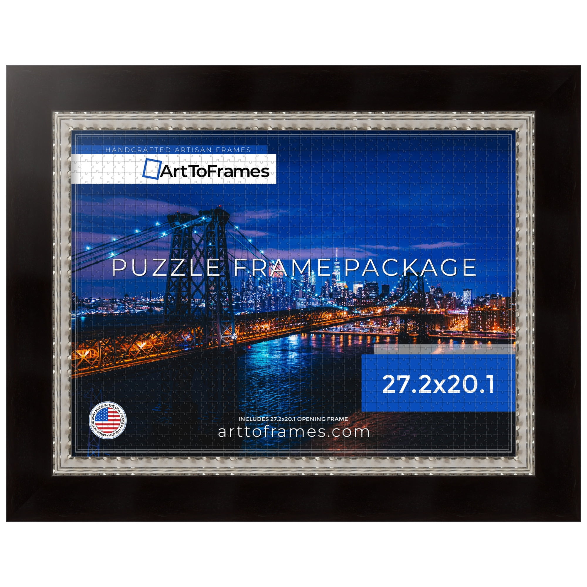 ArtToFrames 27.2x20.1 Inch - 69x51 CM Multi Puzzle Frame for 631 piece ...