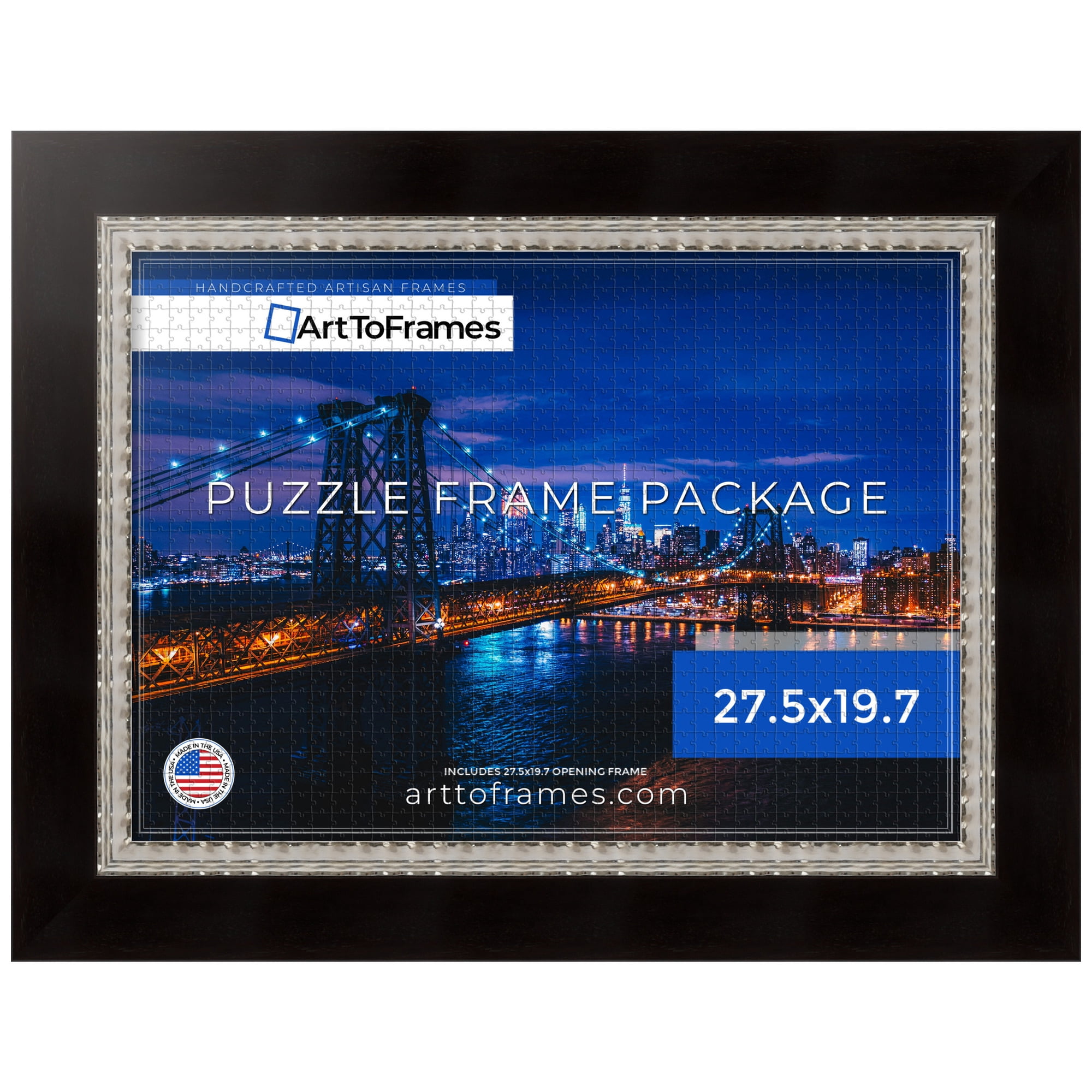 ArtToFrames 27.5x19.7 Inch - 70x50 CM Multi Puzzle Frame for 1000 piece ...