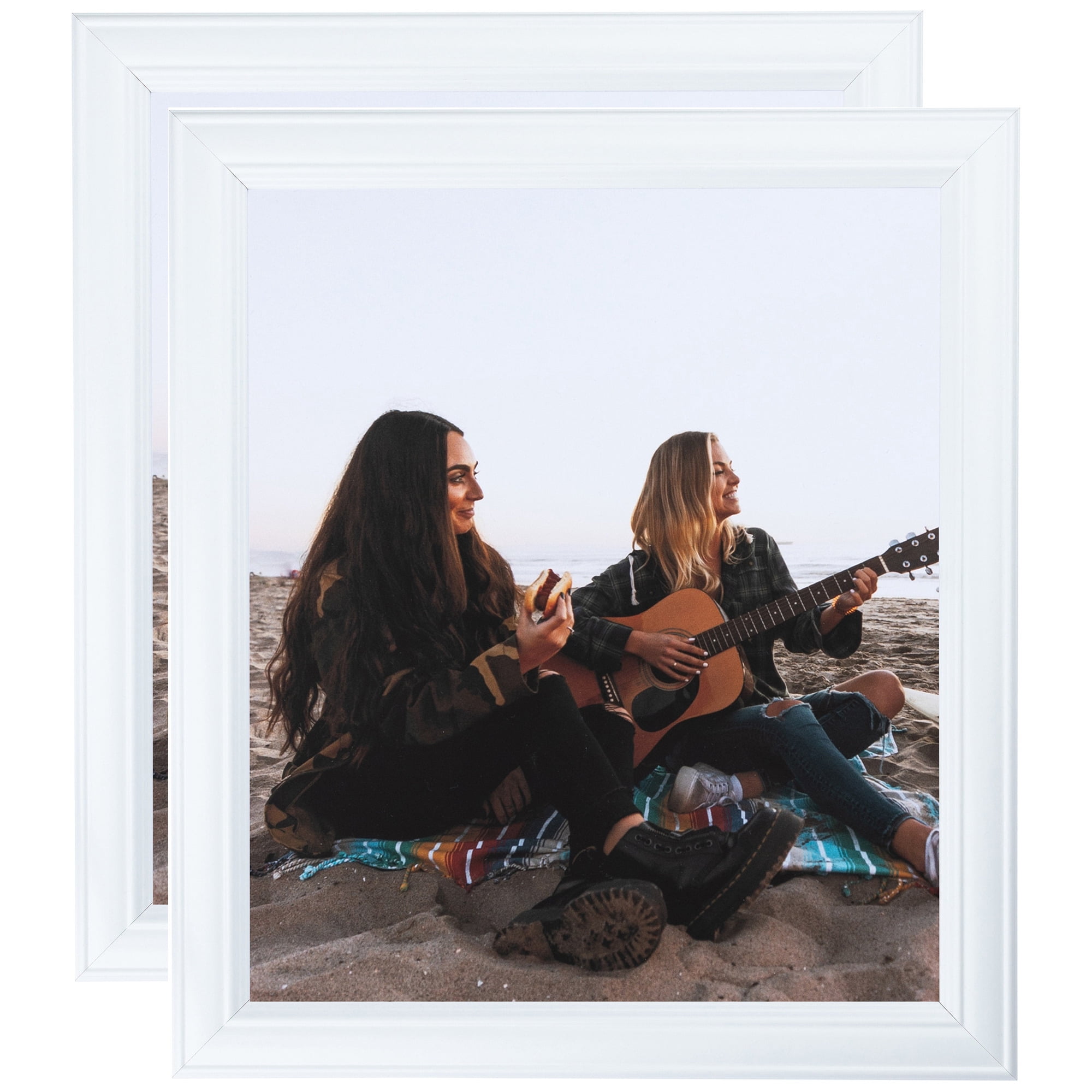 ArtToFrames 29" x 29" White Picture Frame, 29x29 inch White MDF Poster ...