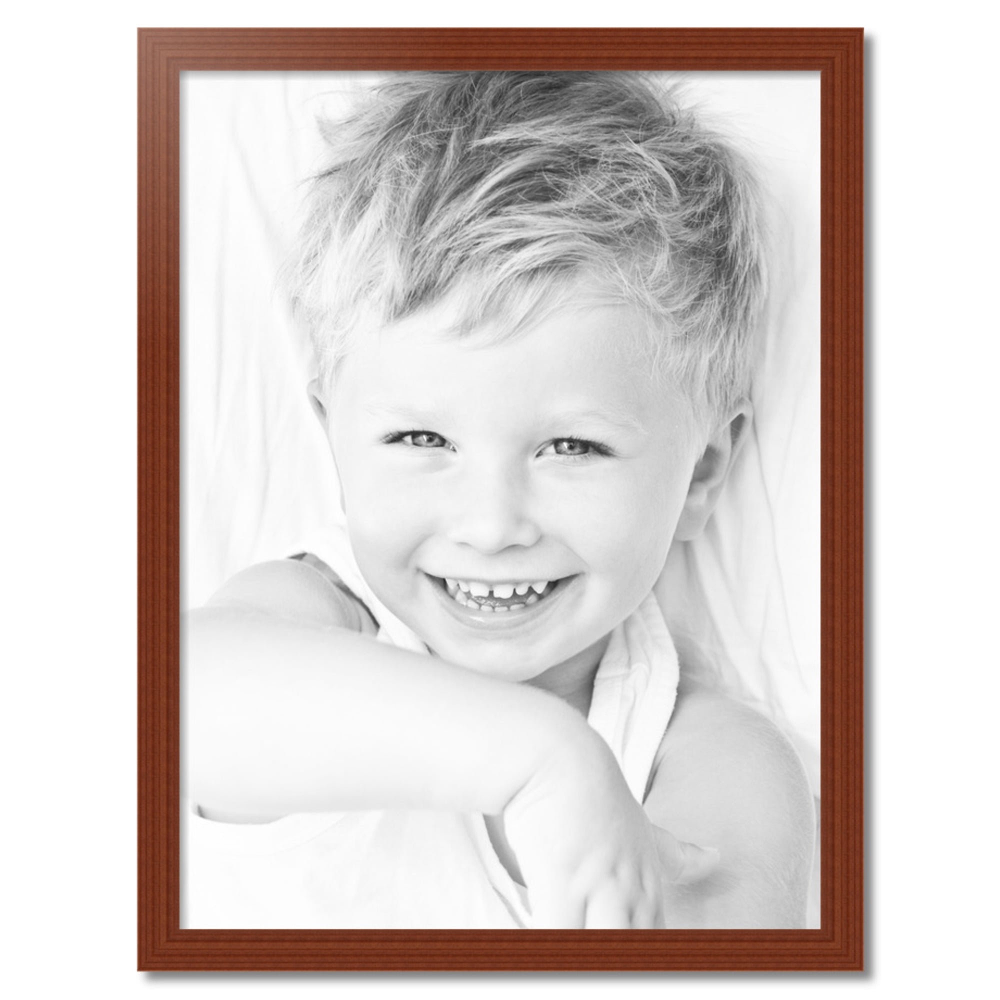 ArtToFrames 30" x 40" Honey Picture Frame, 30x40 inch Brown Wood Poster ...