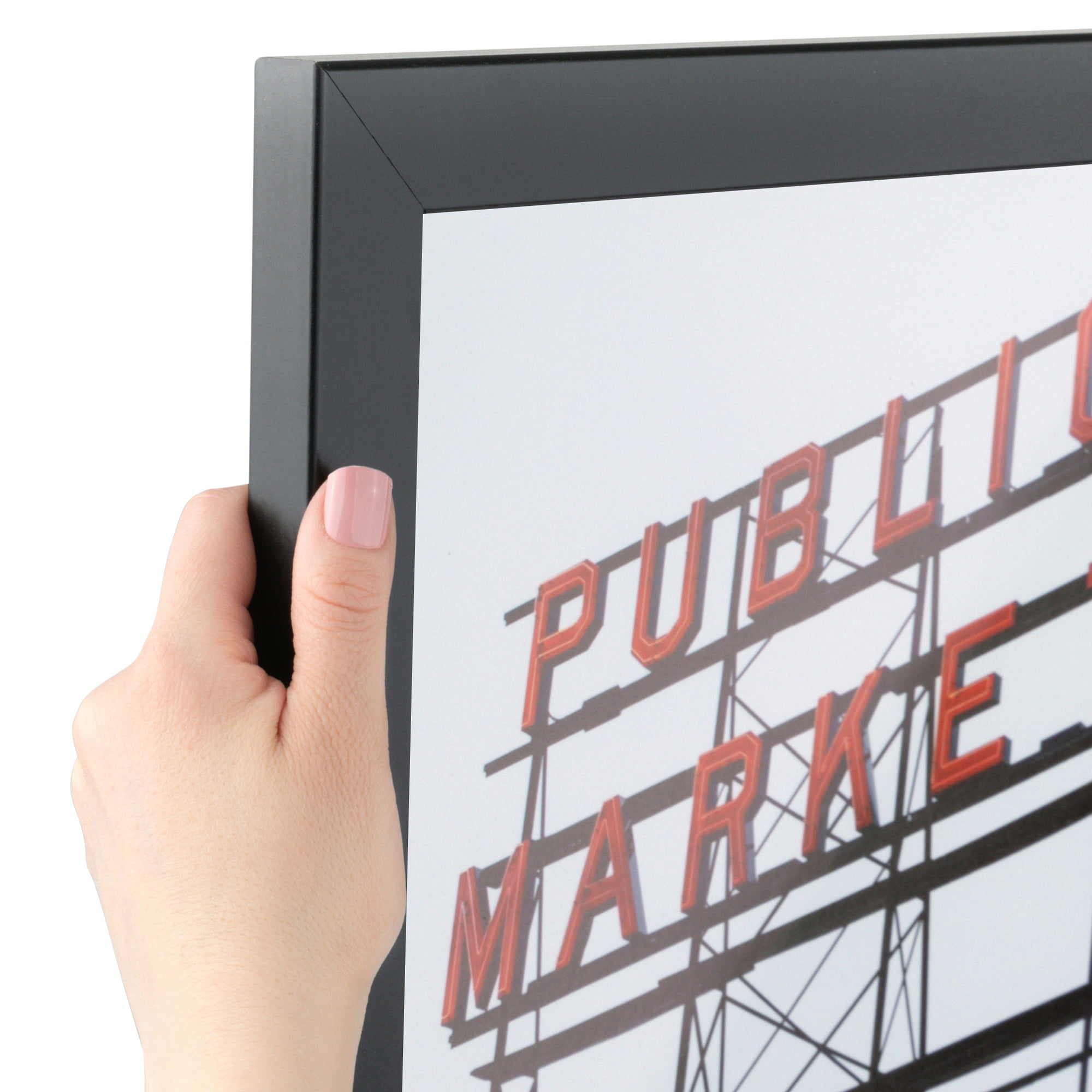 Customer reviews for ArtToFrames 30x36 inch Black Picture Frame, Black ...