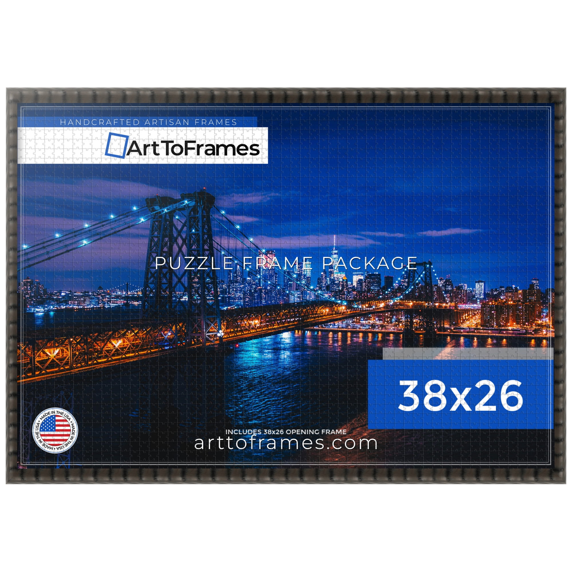 ArtToFrames 38x26 Inch - 97x66 CM Multi Puzzle Frame for 2000 piece ...