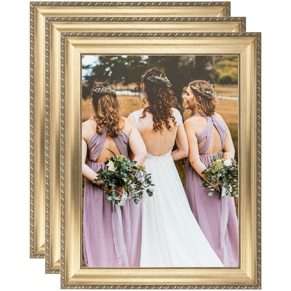 ArtToFrames 4" x 23" Muted Silver Picture Frame, 4x23 inch Silver Wood Poster Frame (WOM-4626 ...
