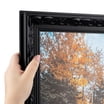 ArtToFrames 14" x 43" Matte Black Picture Frame, 14x43 inch Black Wood ...
