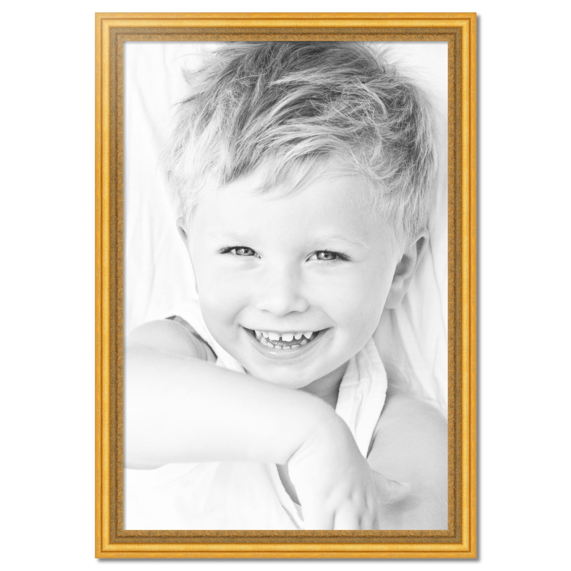 ArtToFrames 40x60 CM / 15.75x23.62 INCH Gold Picture Frame, This 3.50 ...