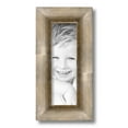 ArtToFrames 4x12" Antique Silver Picture Frame, Silver Wood Poster ...