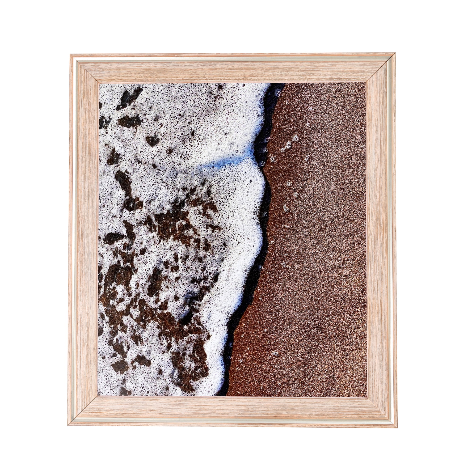 ArtToFrames 5" x 5" Contrast White Picture Frame, 5x5 inch White Wood ...