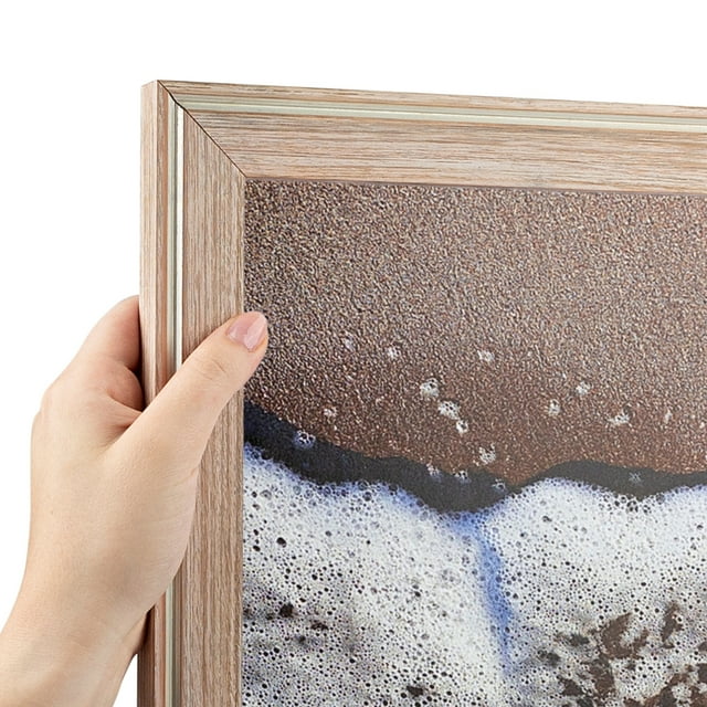 ArtToFrames 5" x 5" Contrast White Picture Frame, 5x5 inch White Wood ...