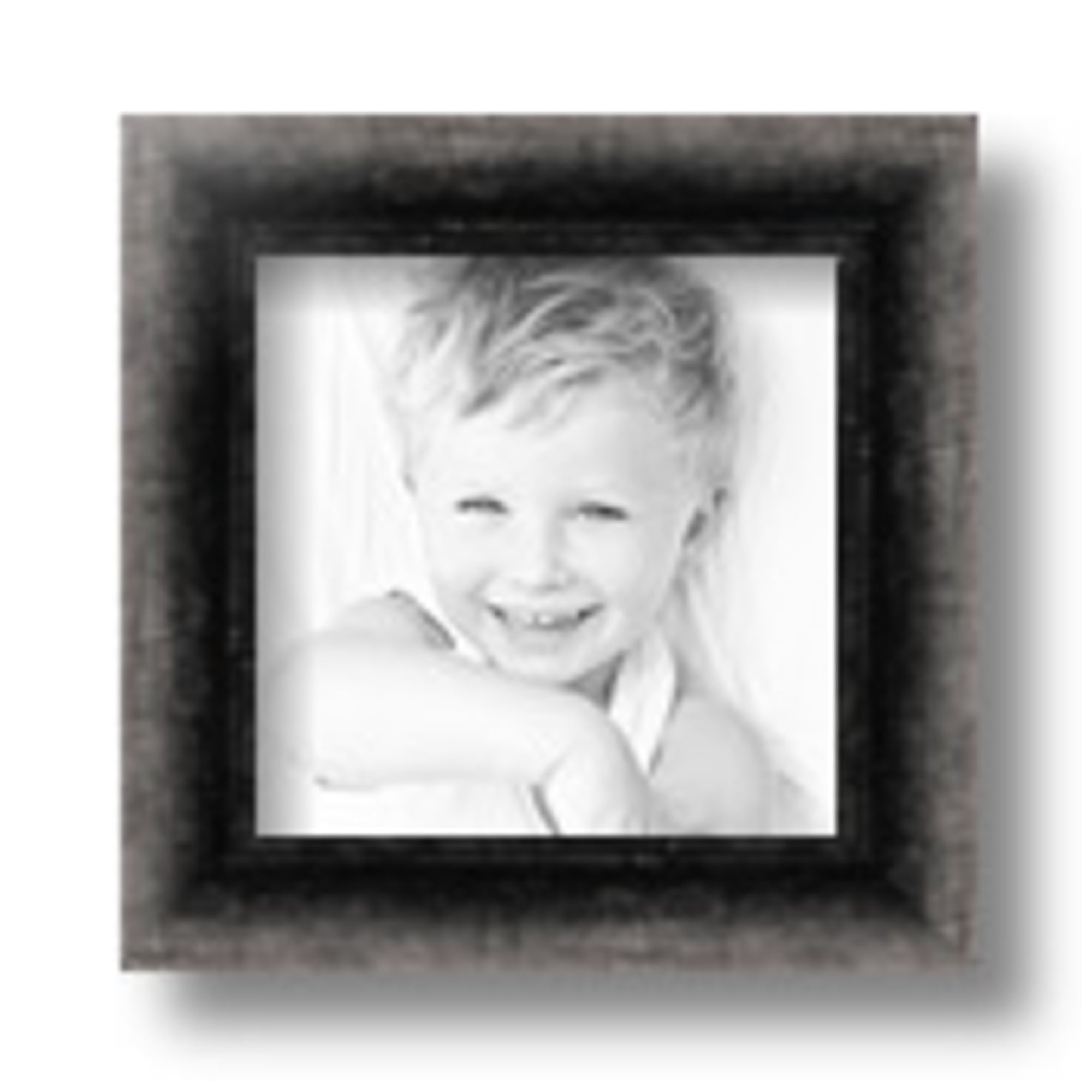 ArtToFrames 5" x 5" Gray Picture Frame, 5x5 inch Gray Wood Poster Frame ...