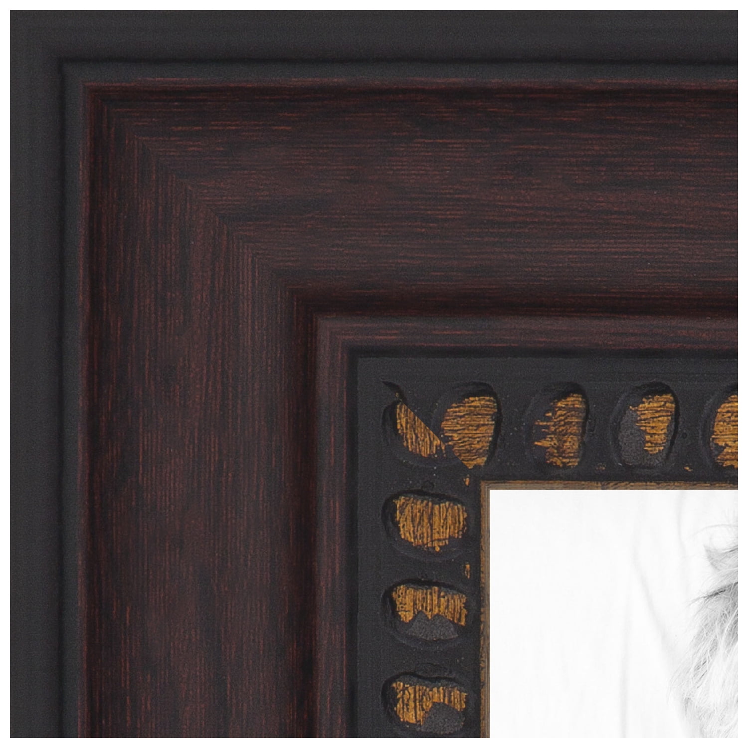 ArtToFrames 5x13 inch Cherry Picture Frame, Red MDF Poster Frame (4170 ...