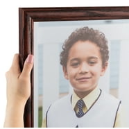 Lawrence Frames Walnut Wood & Silver 11x14 Matted to 8.5x11 Document/Diploma/Certificate Picture ...