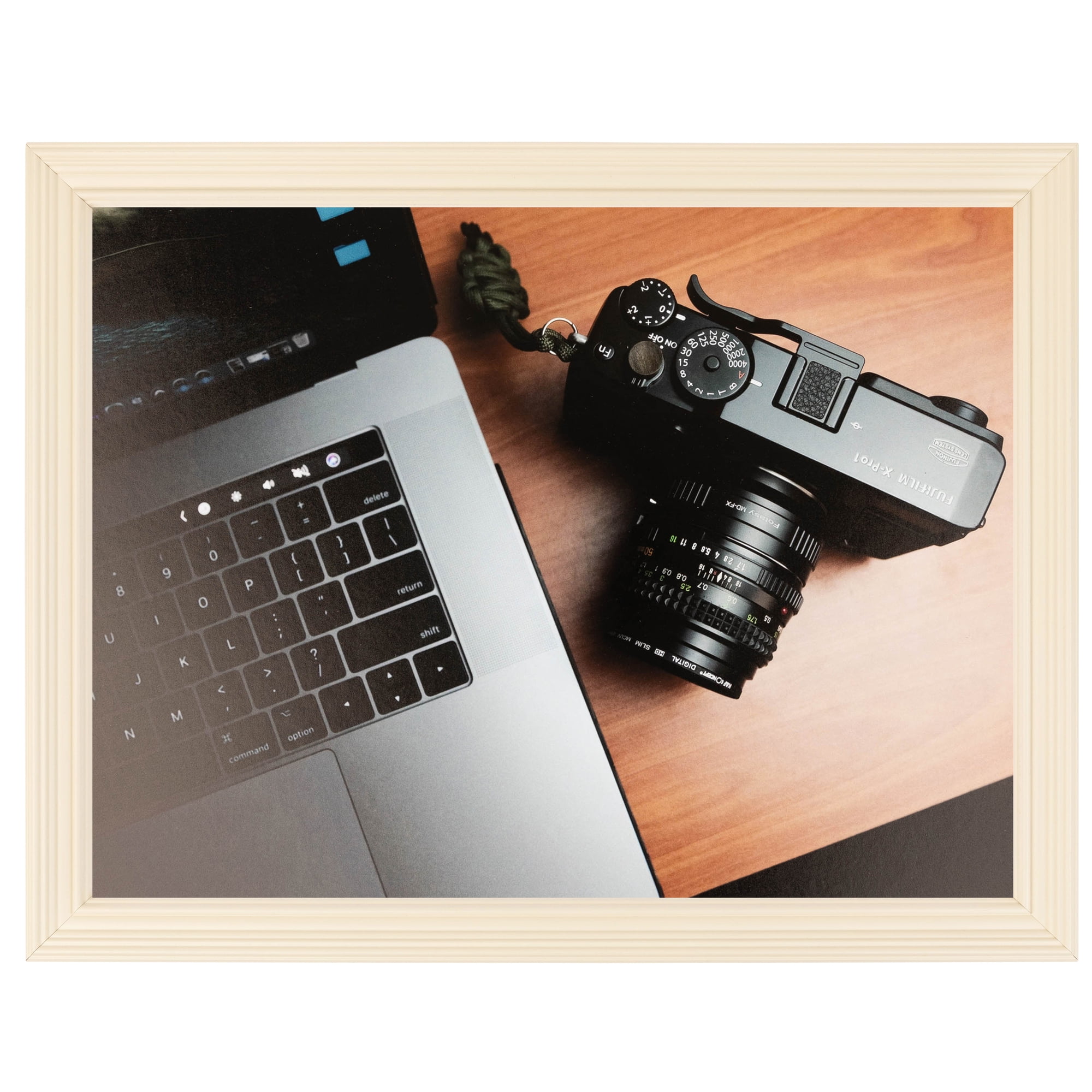 ArtToFrames 5x5" White Picture Frame, White Wood Poster Frame, with ...